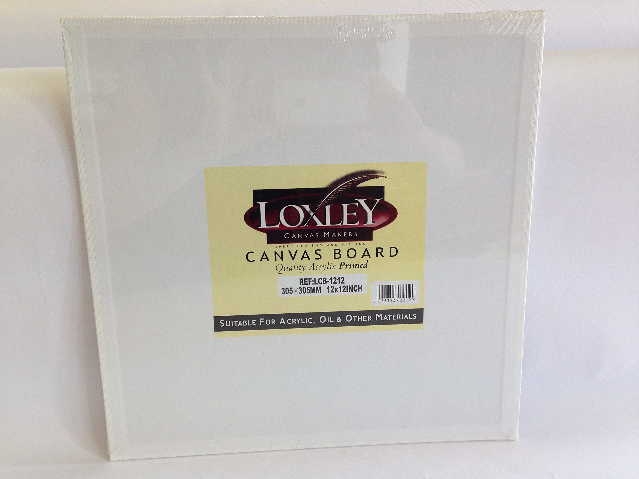 Loxley Canvas Board 12x12 inch : Amazon.co.uk: Home & Kitchen