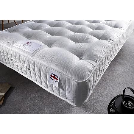 Bed Centre 3500 Sovereign pocket sprung with memory foam quilted 30cm ...
