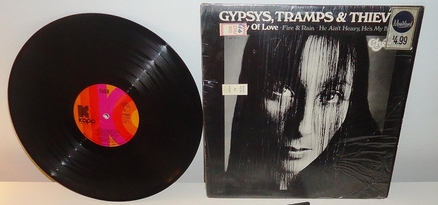 Cher Gypsys Tramps and Thieves Vinyl Record LP Album - Reissue KS 3649 ...