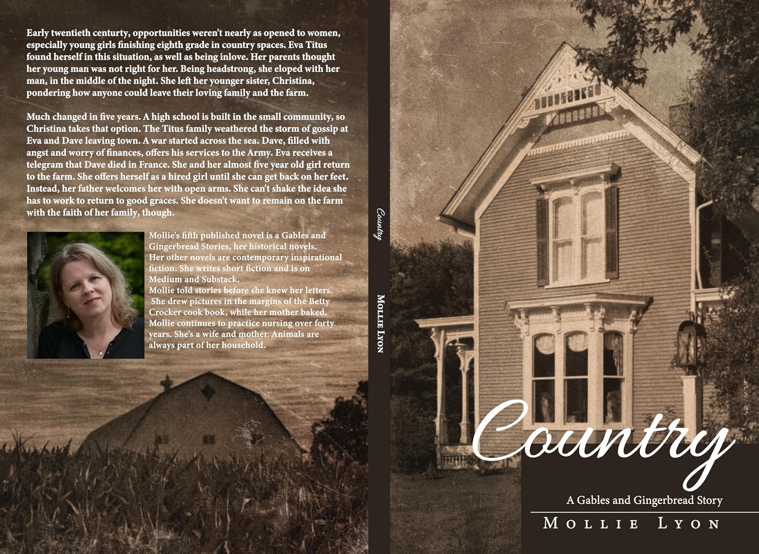 Amazon.com: Country, a Gables and Gingerbread Story eBook : Lyon ...