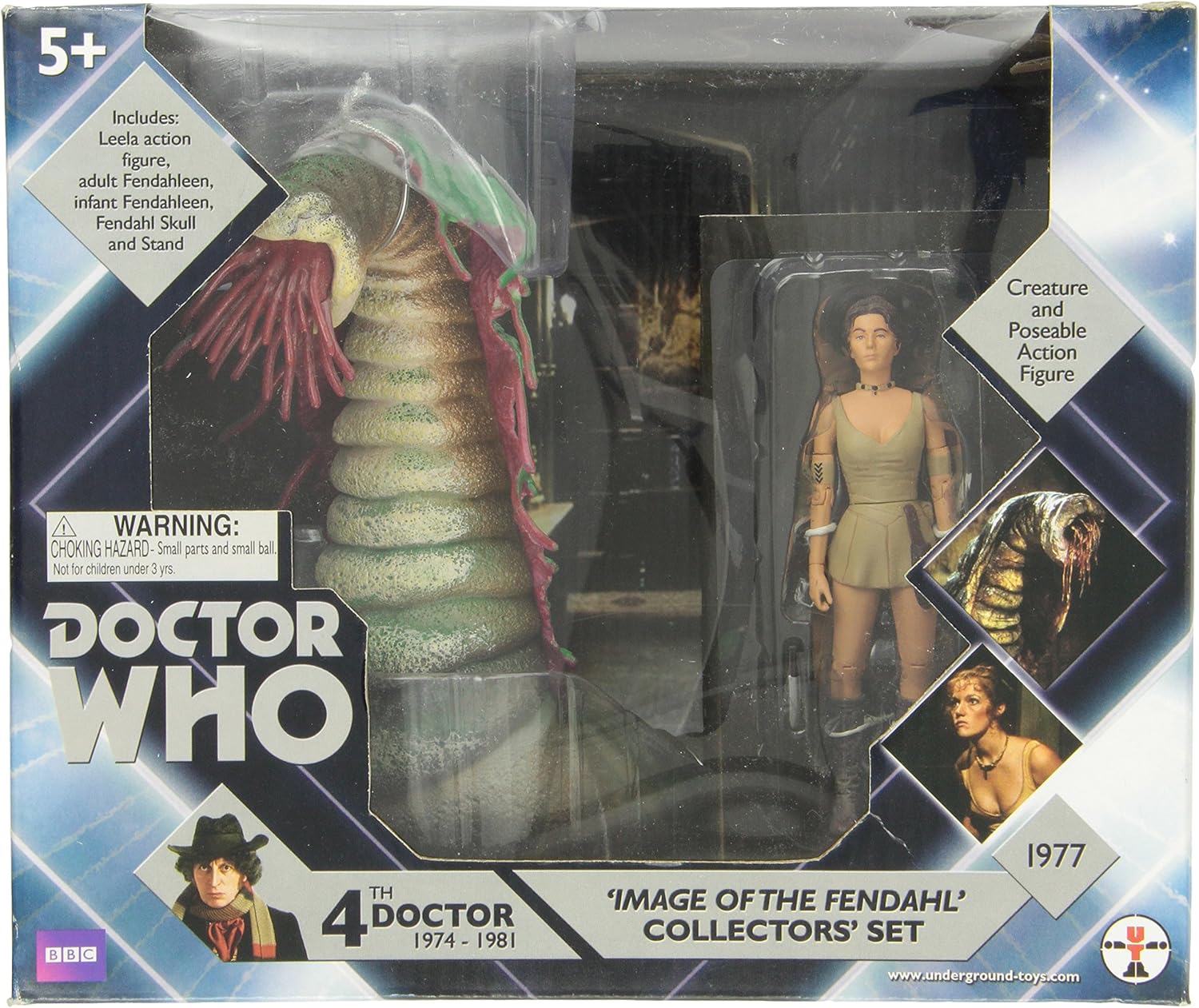 Amazon.com: Underground Toys Doctor Who 'Image of Fendahl' Action ...