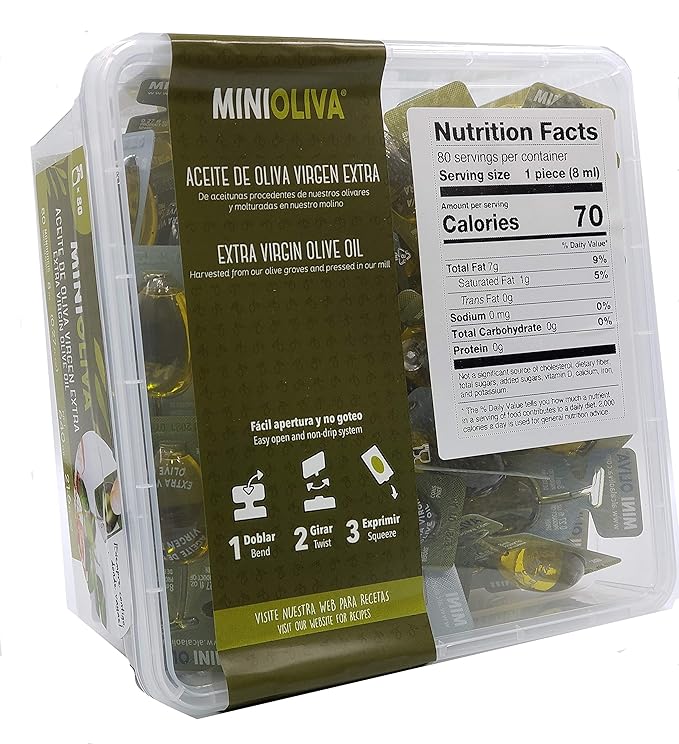 Amazon.com : Alcalá Oliva| Mini-Oliva Extra Virgin Olive Oil | EVOO ...