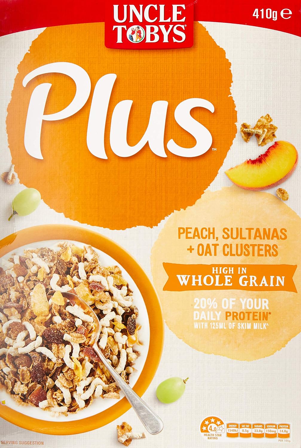 Uncle Tobys Plus Protein, 410g : Amazon.com.au: Grocery