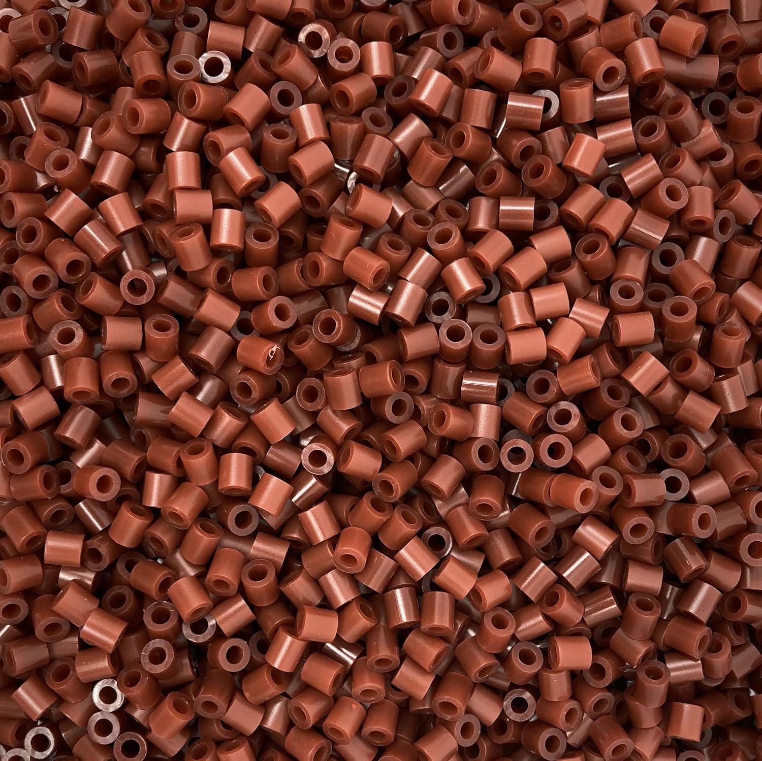 2,000 Red Brown Skin Tone Fuse Beads 5mm x 5mm Bulk Pack of Fusion ...