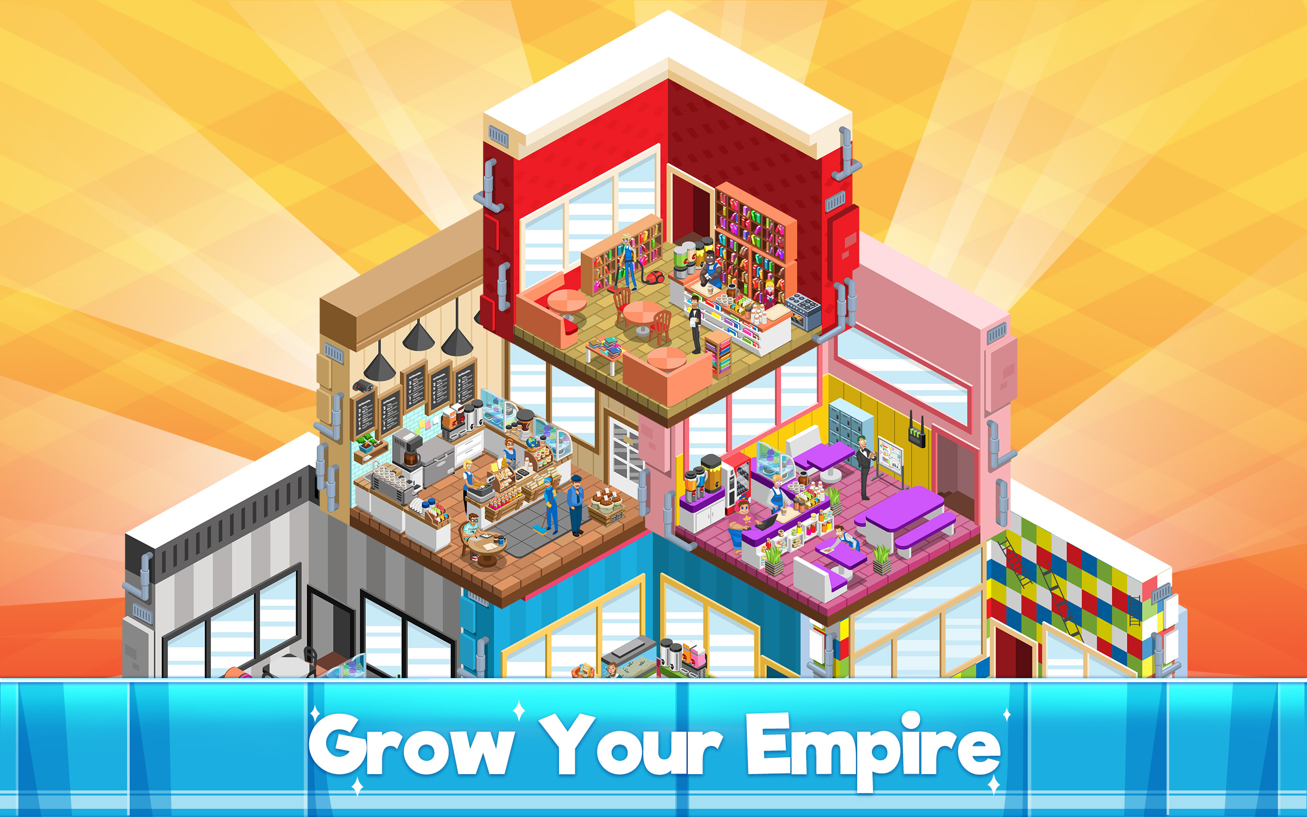 Idle Cafe Tycoon - My Own Clicker Tap Coffee Shop-Amazonアプリストアのアプリ