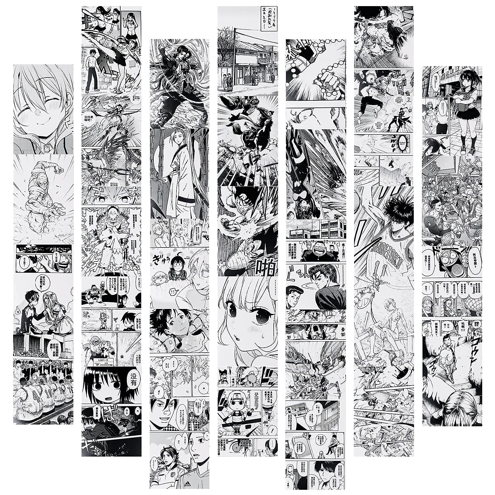 Buy Anime Wall Collage Kit Aesthetic Pictures, Anime Room Decor, Wall ...
