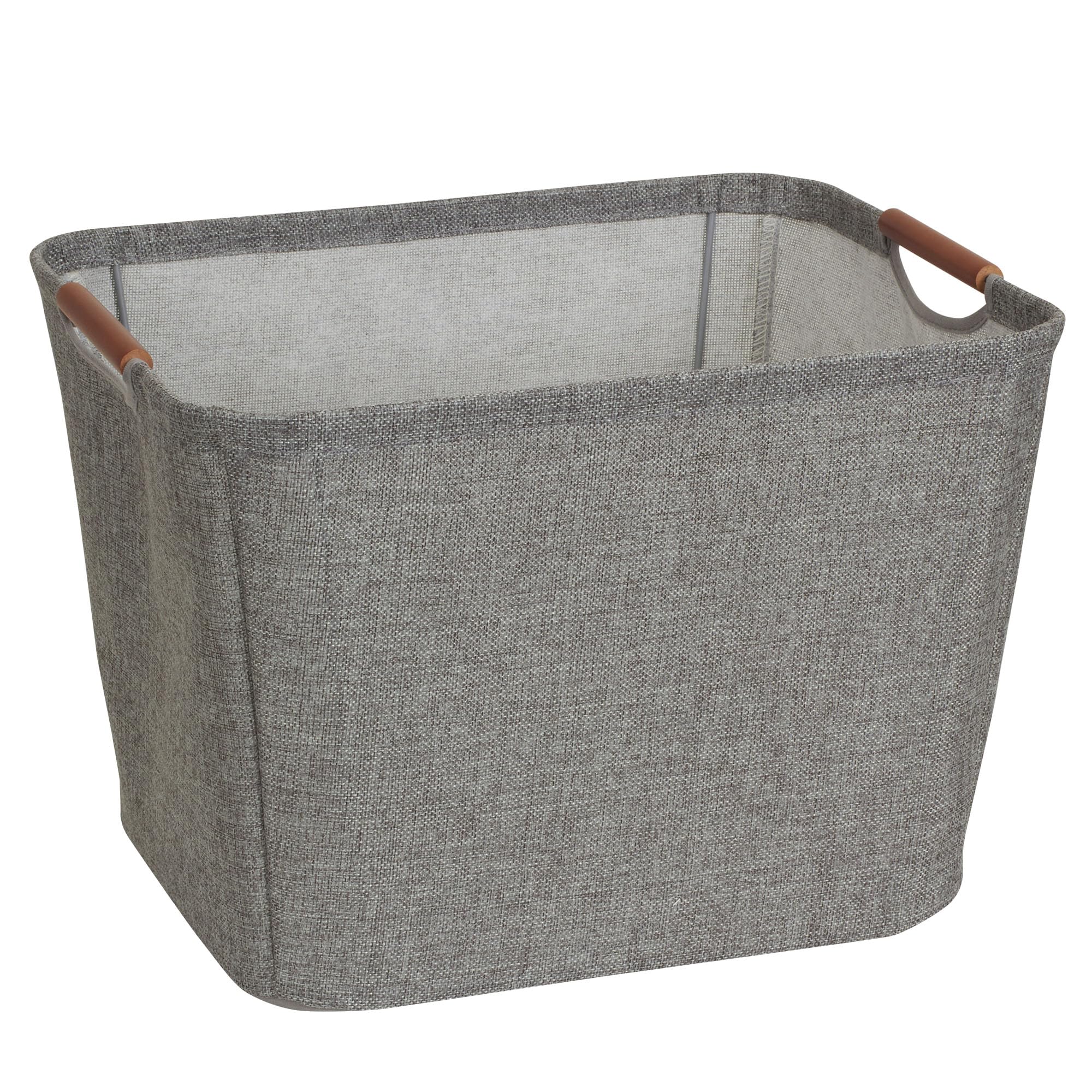 Amazon.com: Household Essentials Medium Tapered Soft-Side Storage Bin ...