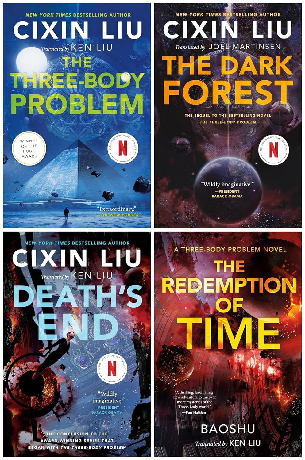 The Three-Body Problem Series 4 Books Set – The Three-Body Problem, The ...