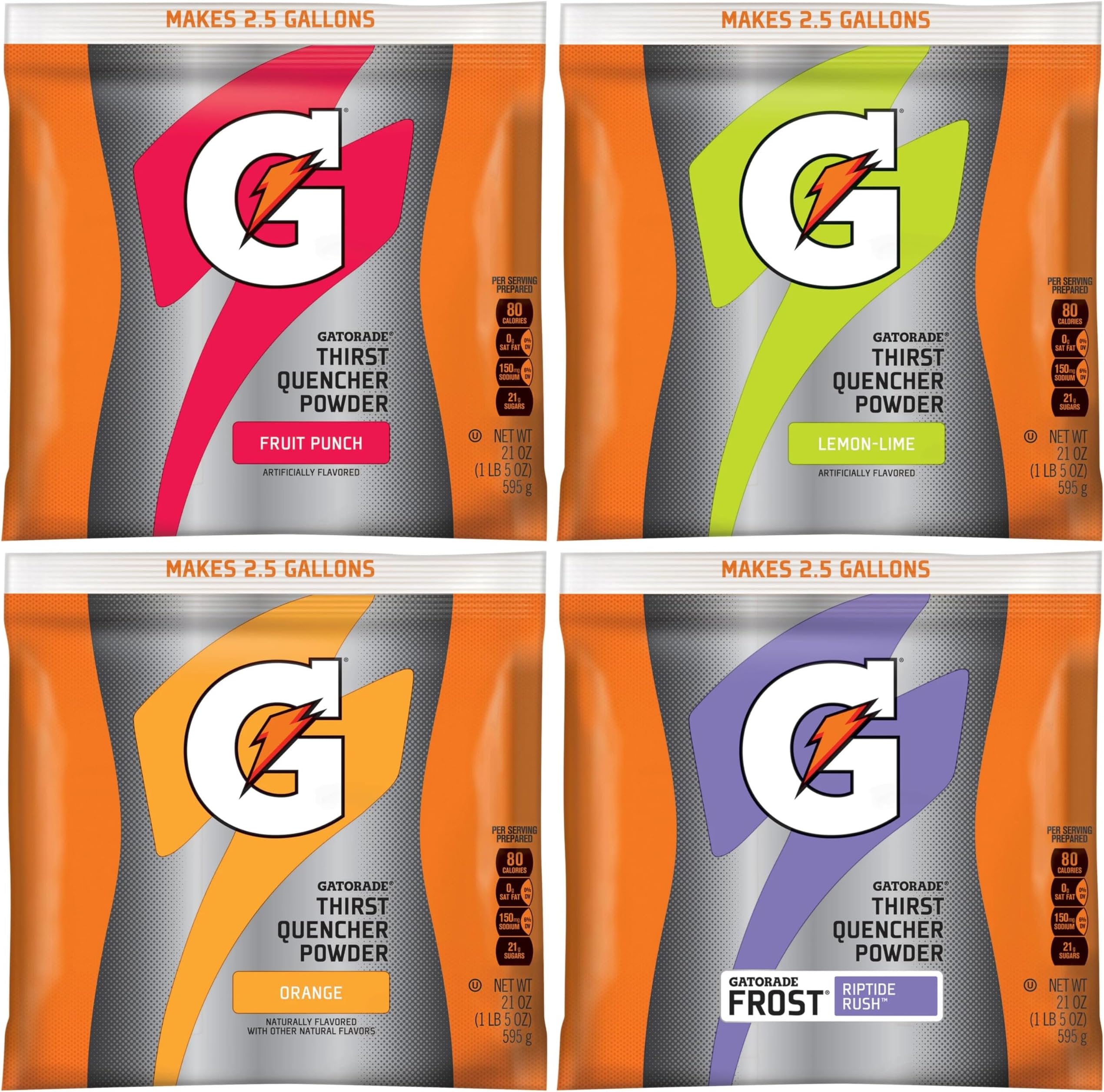 Amazon.com : Gatorade Thirst Quencher Powder Sticks, 3 Flavor Variety ...