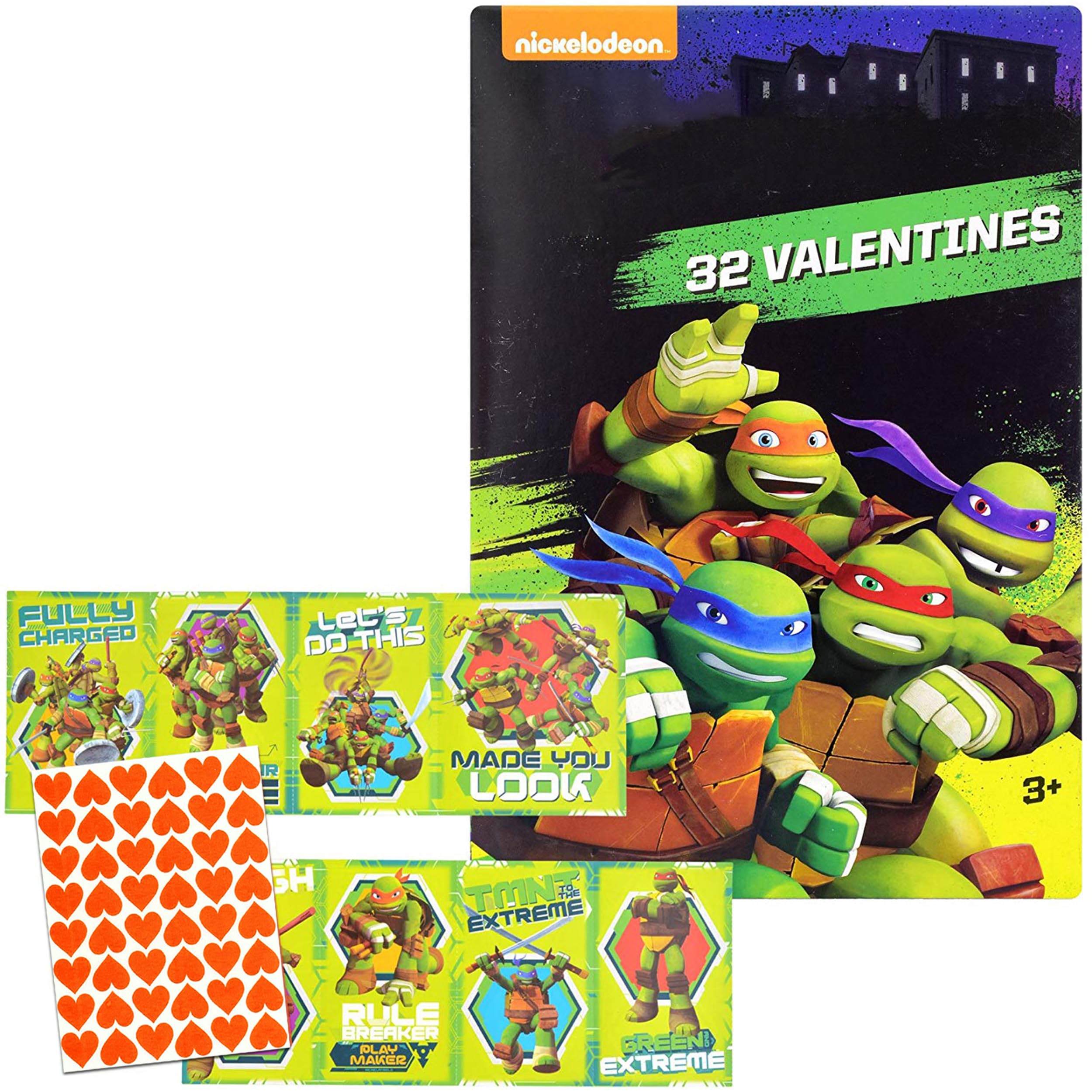 Teenage Mutant Ninja Turtles Valentine Cards