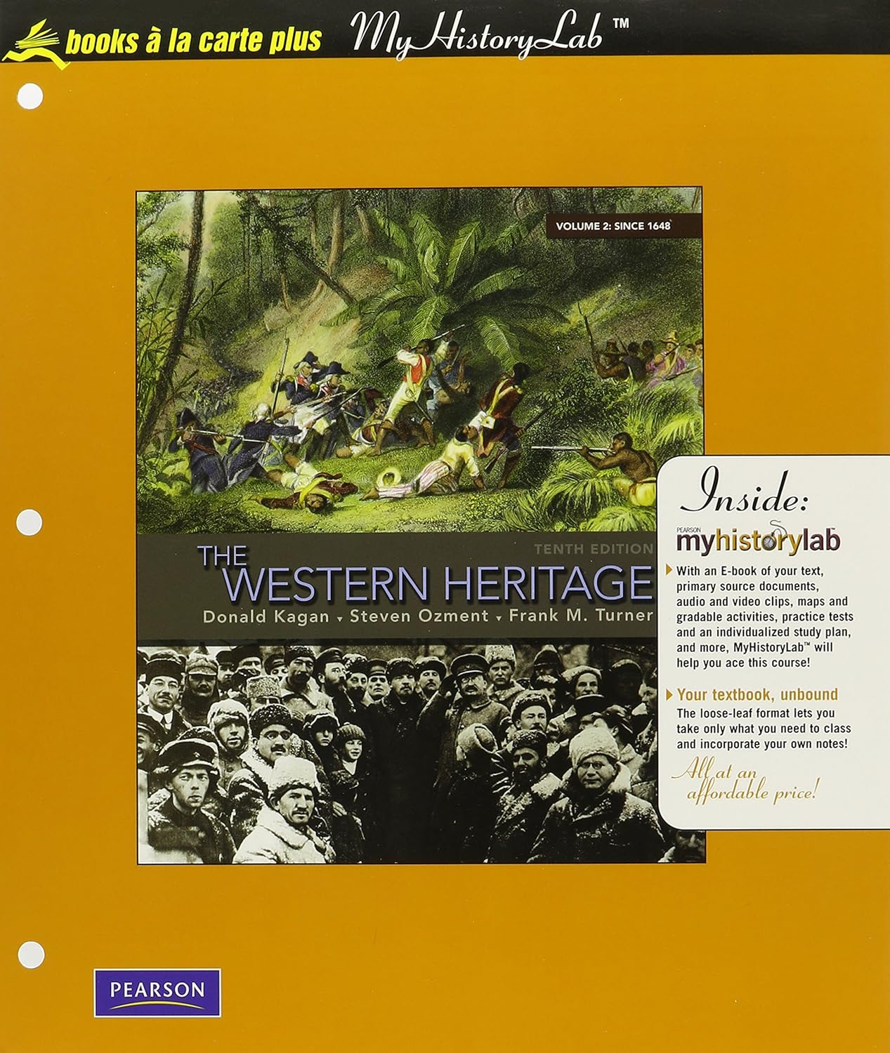 Amazon.com: The Western Heritage + Myhistorylab: Books a La Carte Plus ...