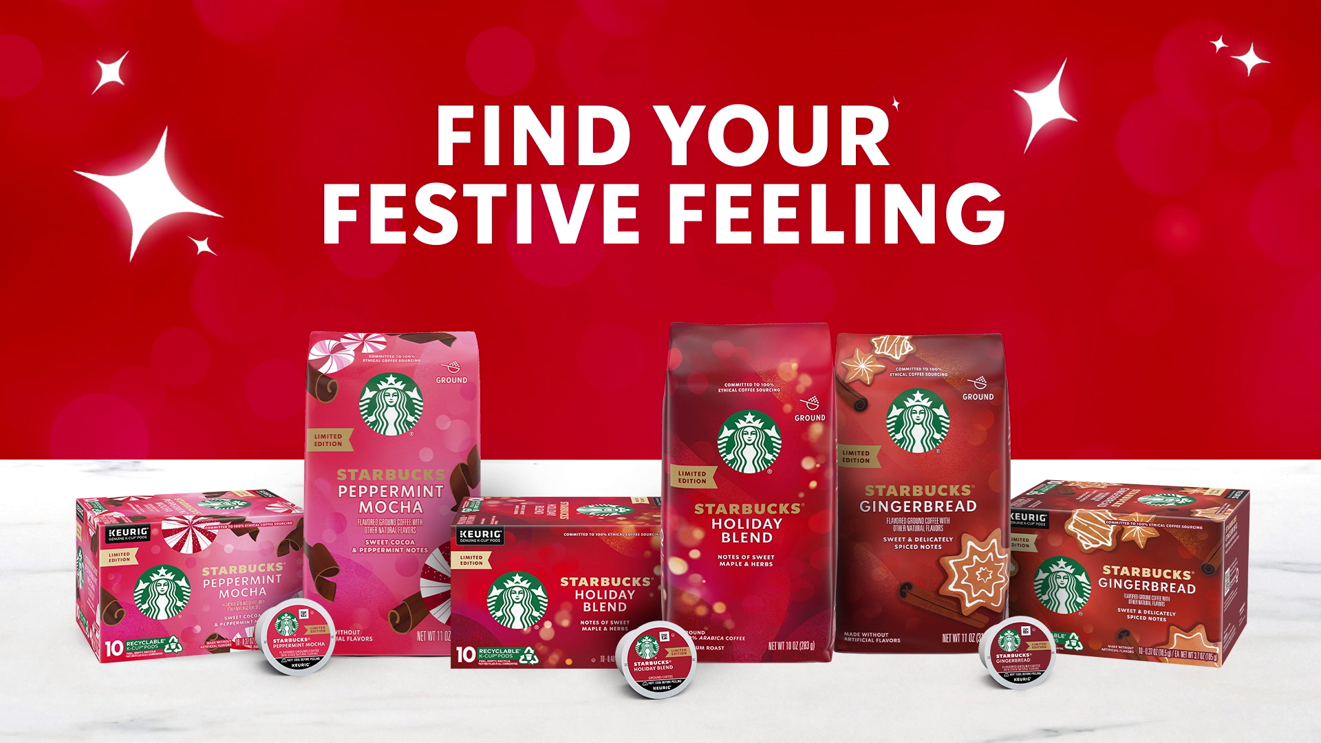 Snapklik.com : Starbucks Holiday Variety Pack Ground Coffee - Holiday ...