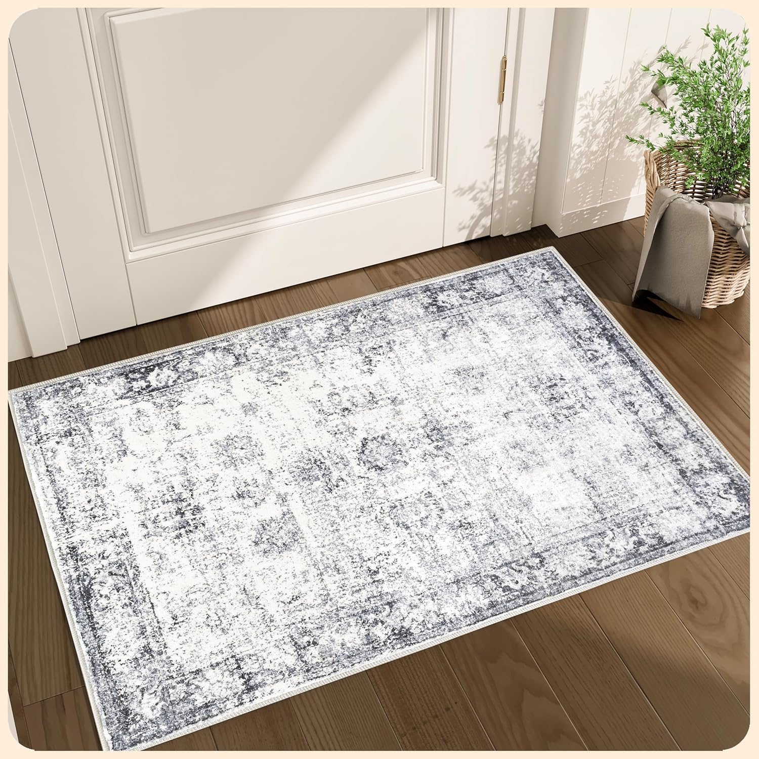 Amazon.com: Istana Rug 2x3 - Navy Area Rugs - Foldable Rug for Bedroom ...