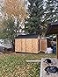 Amazon.com : 2x4basics 90192 Custom Shed Kit with Peak Roof, 2x4 ...