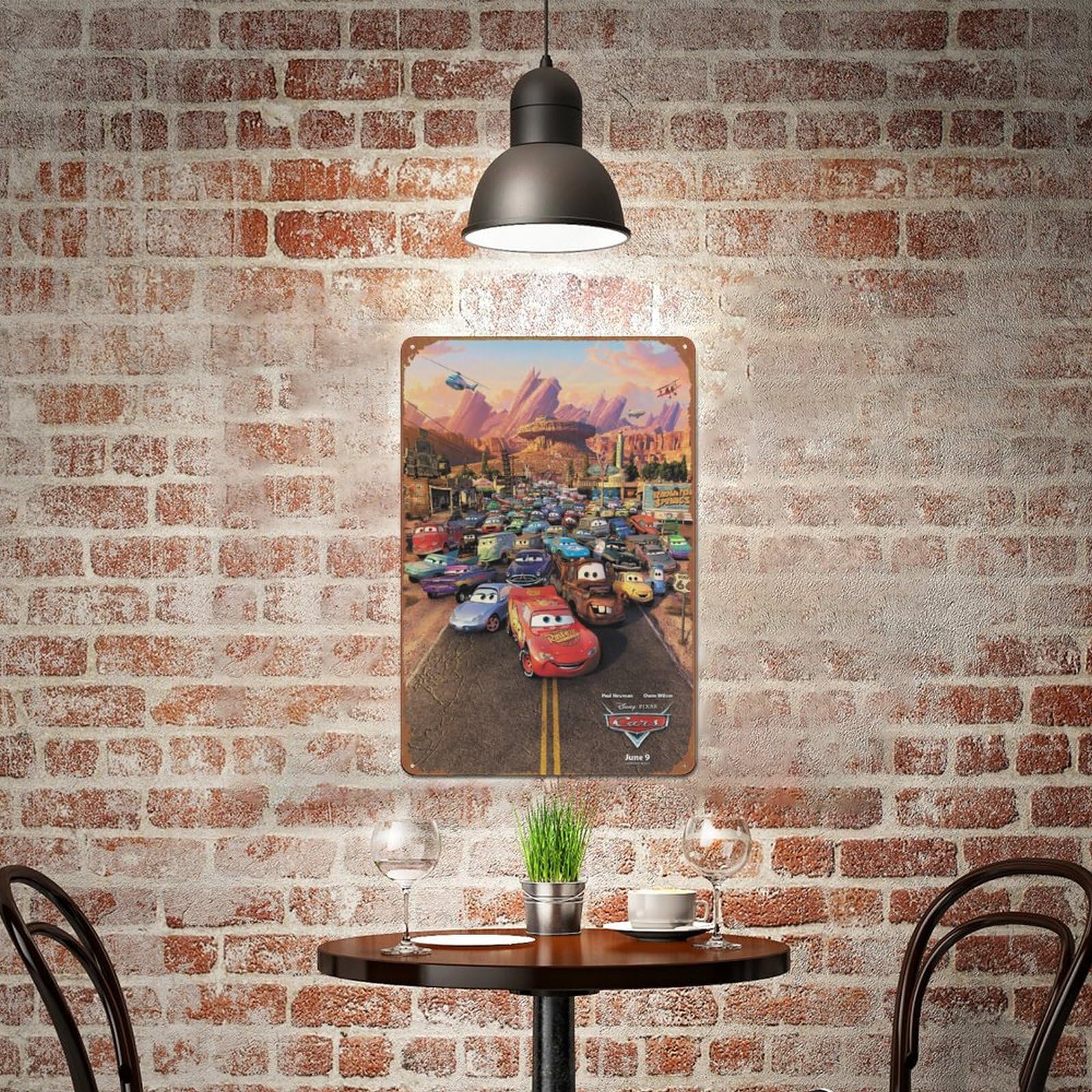 Cartel De La Película Cars 2006