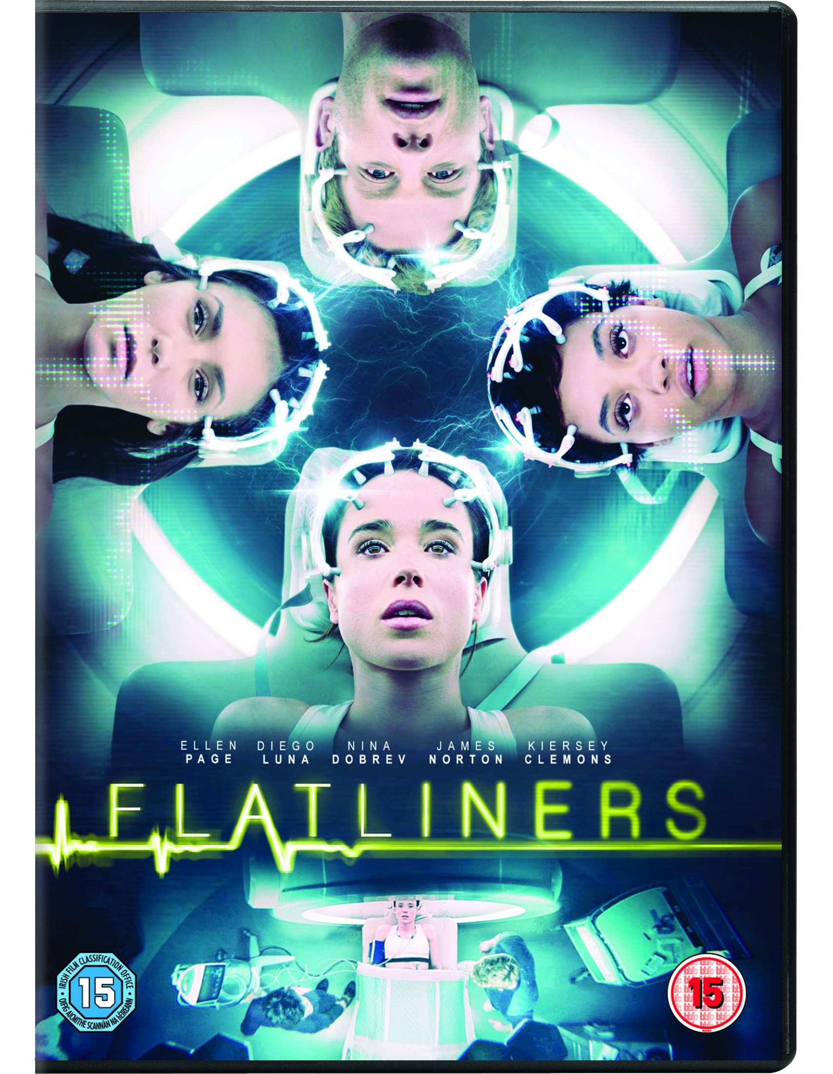Amazon.com: Flatliners [DVD] [2017] : Elliot Page, Diego Luna, Nina ...