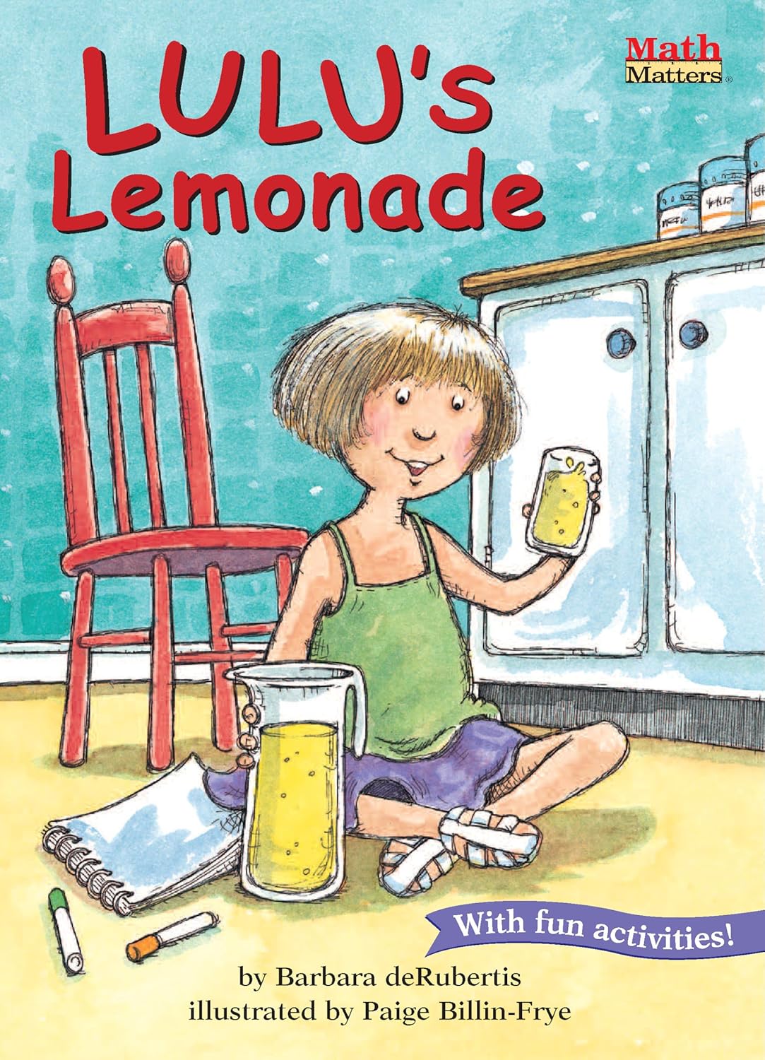 Amazon | Lulu's Lemonade (Math Matters) | deRubertis, Barbara, Billin ...