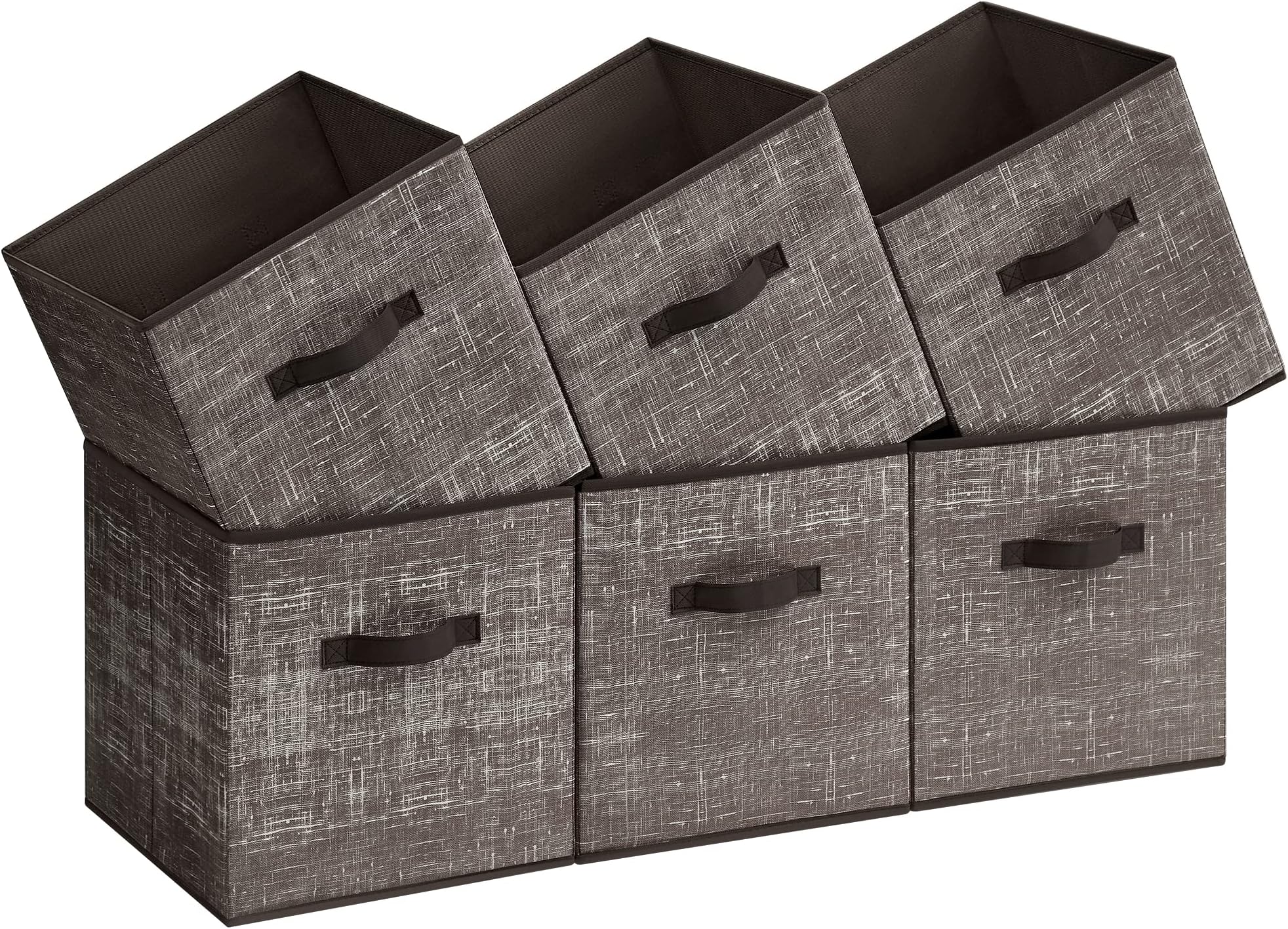 Amazon.com - GILLAS 6 Pack Fabric Storage Cubes. 13 Inch Cube Storage ...