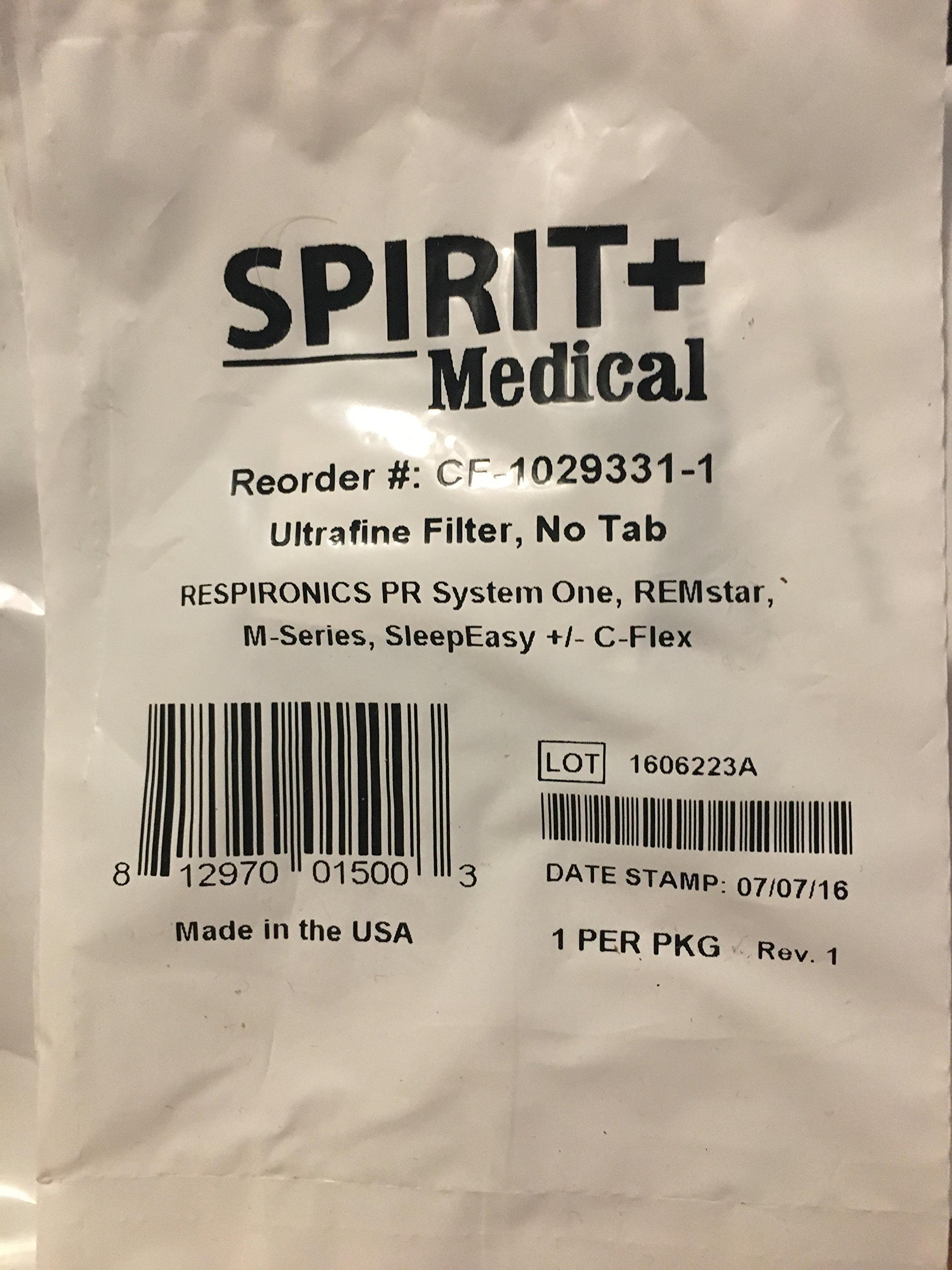 Amazon.com: Spirit Medical Llcf10630961 M-Series Ultra Fine Filter, No ...