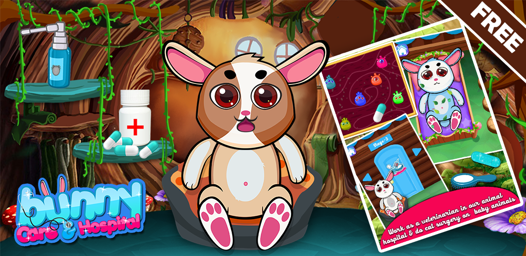 Bunny Care & Hospital - Rabbit Game - App on Amazon Appstore