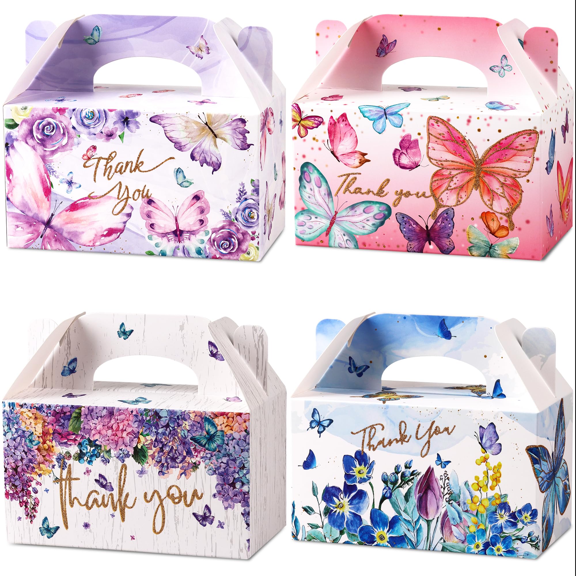 Amazon.com: 24 Pcs Butterfly Party Favors Gift Boxes Bulk, Butterfly ...
