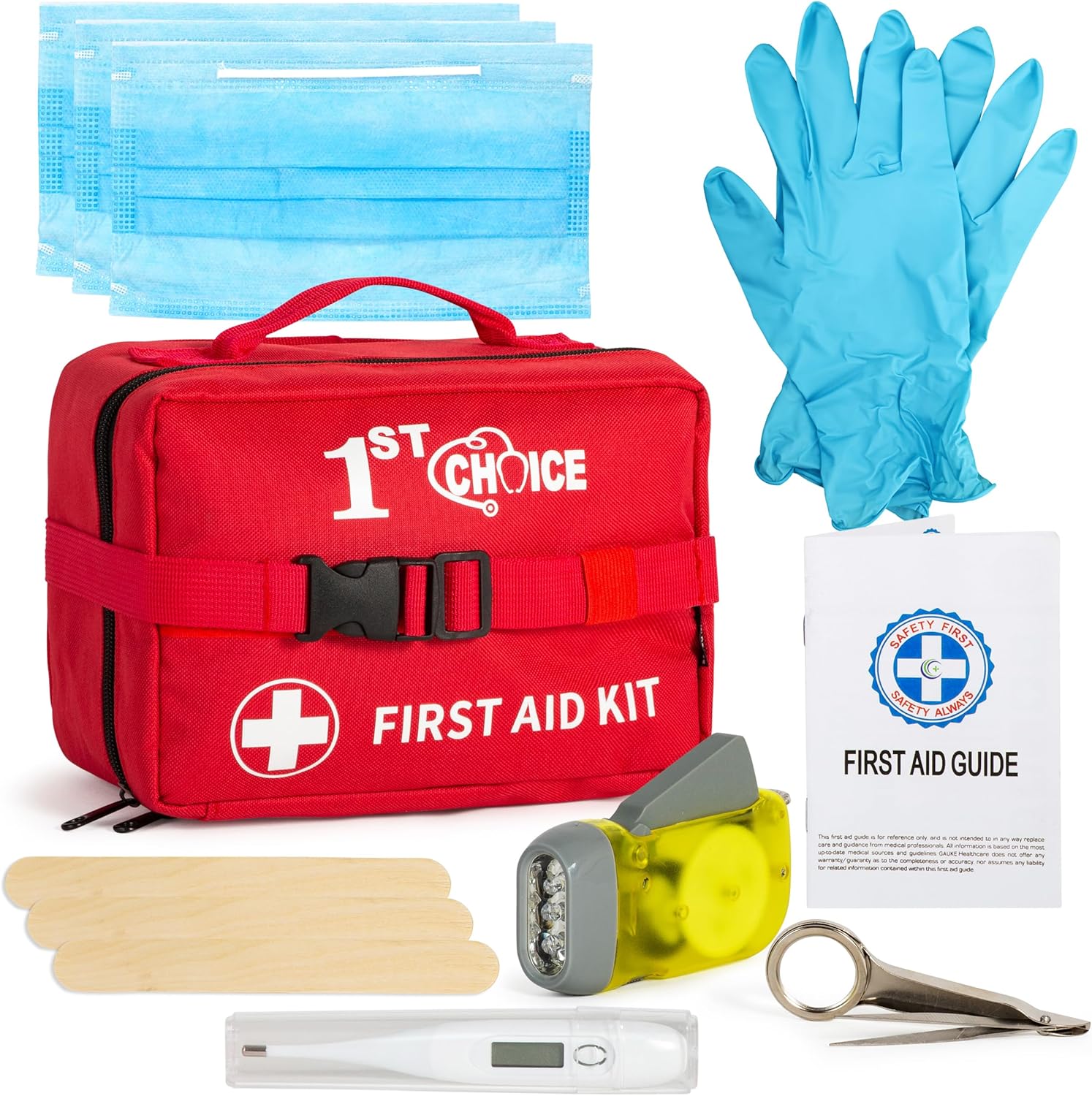 Amazon.com: Vital House First Aid Kit for Home and Travel, Office, Car ...