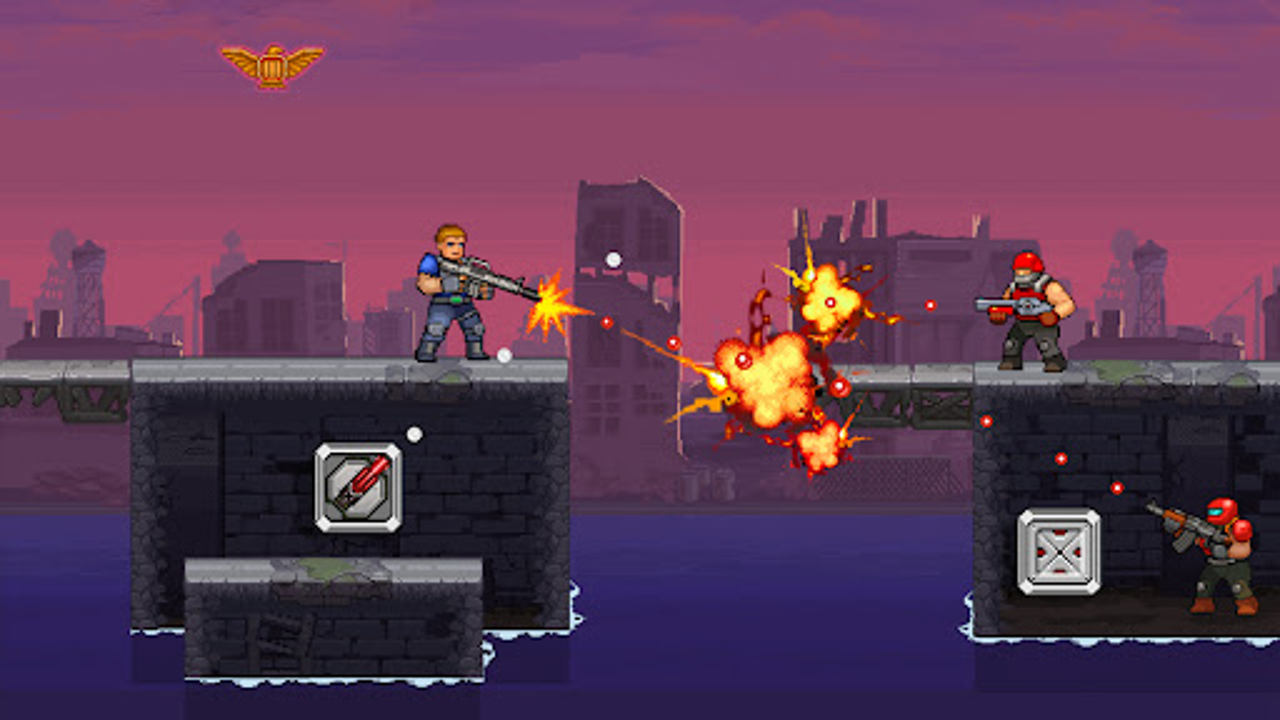 Gun Force Side Scrolling Game App On Amazon Appstore