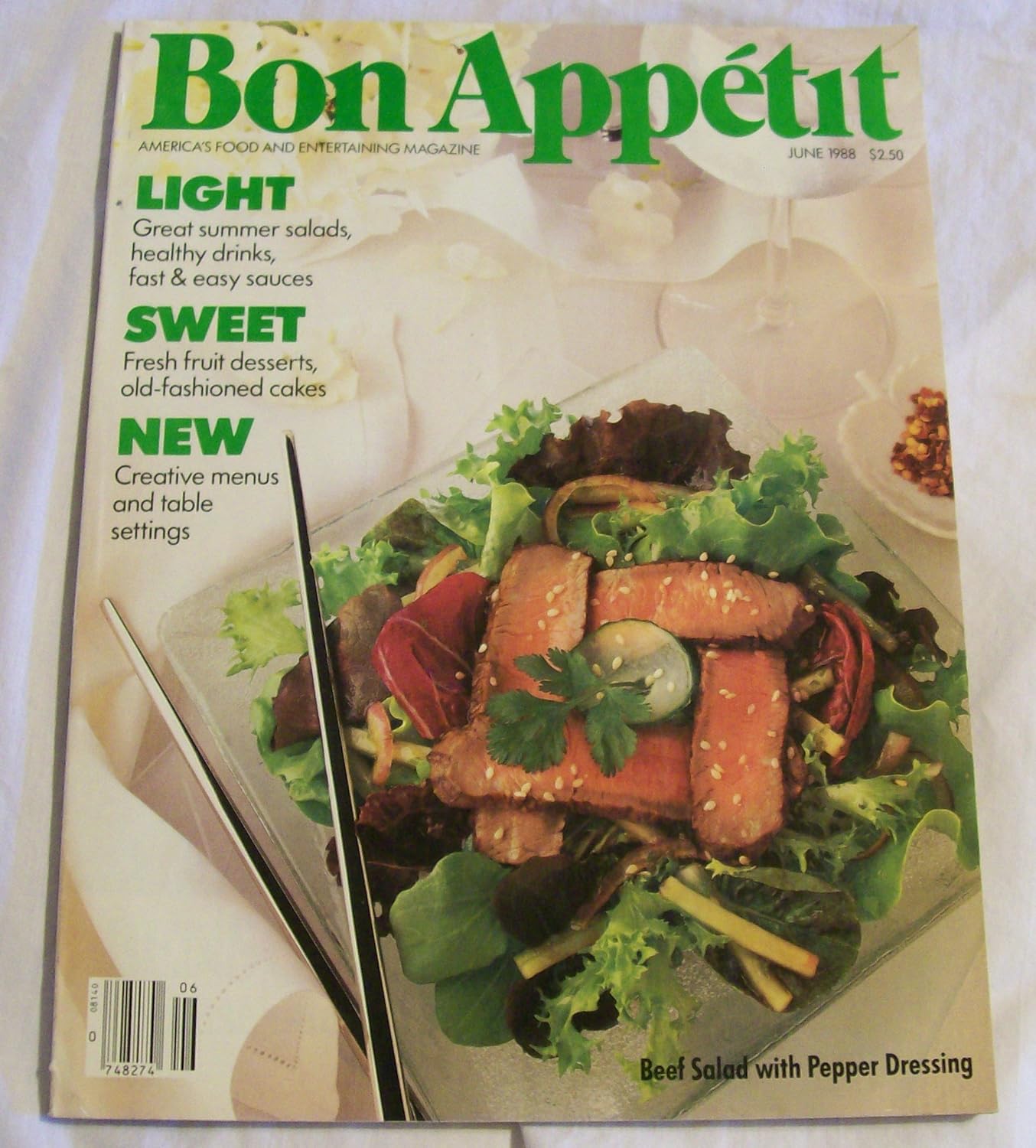 BON APPETIT MAGAZINE JUNE 1988: Bon Appetit: Amazon.com: Books