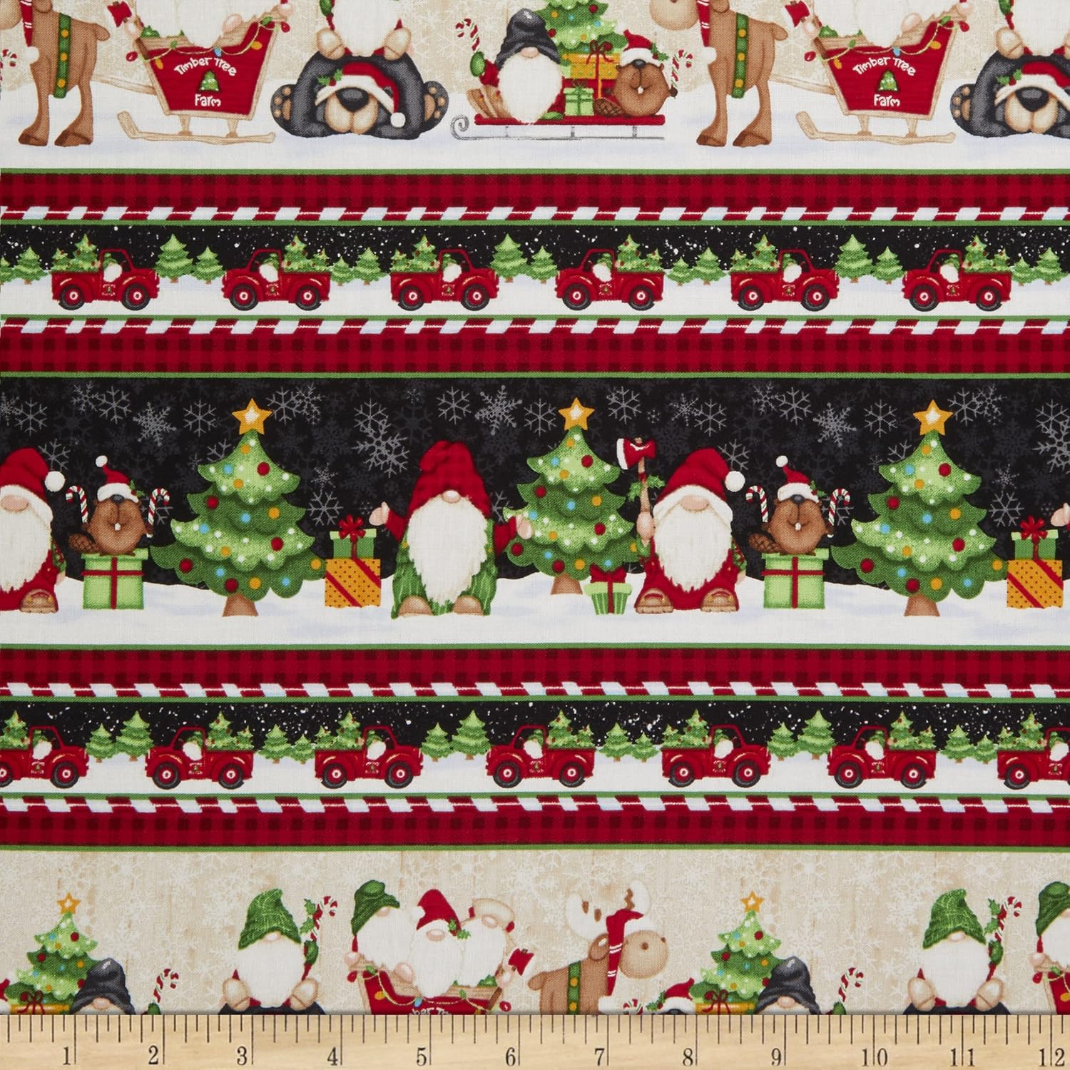 Amazon.com: Henry Glass Timber Gnomies Tree Farm Christmas Gnomies ...