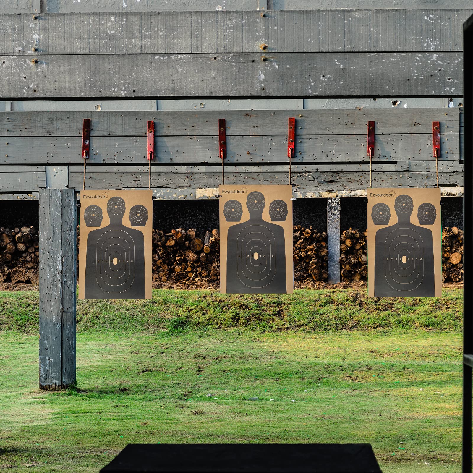 Snapklik.com : 45 Pack Paper Shooting Tatgets - 17 X 25 Inch Multiple ...