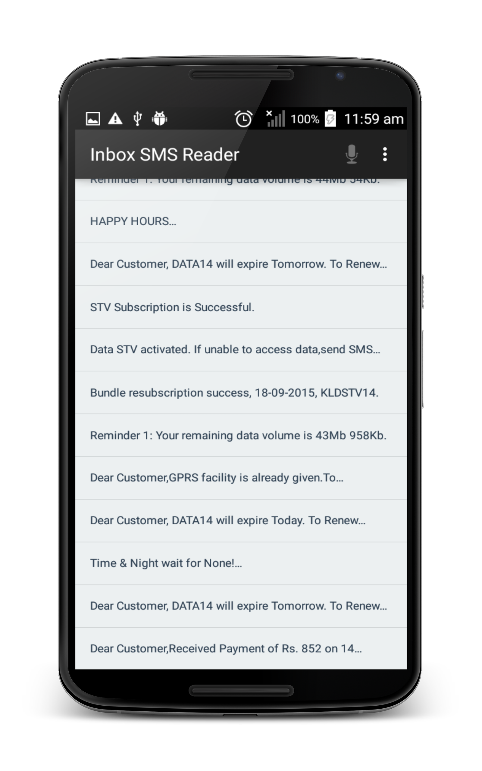 Inbox SMS Reader Free - App on Amazon Appstore