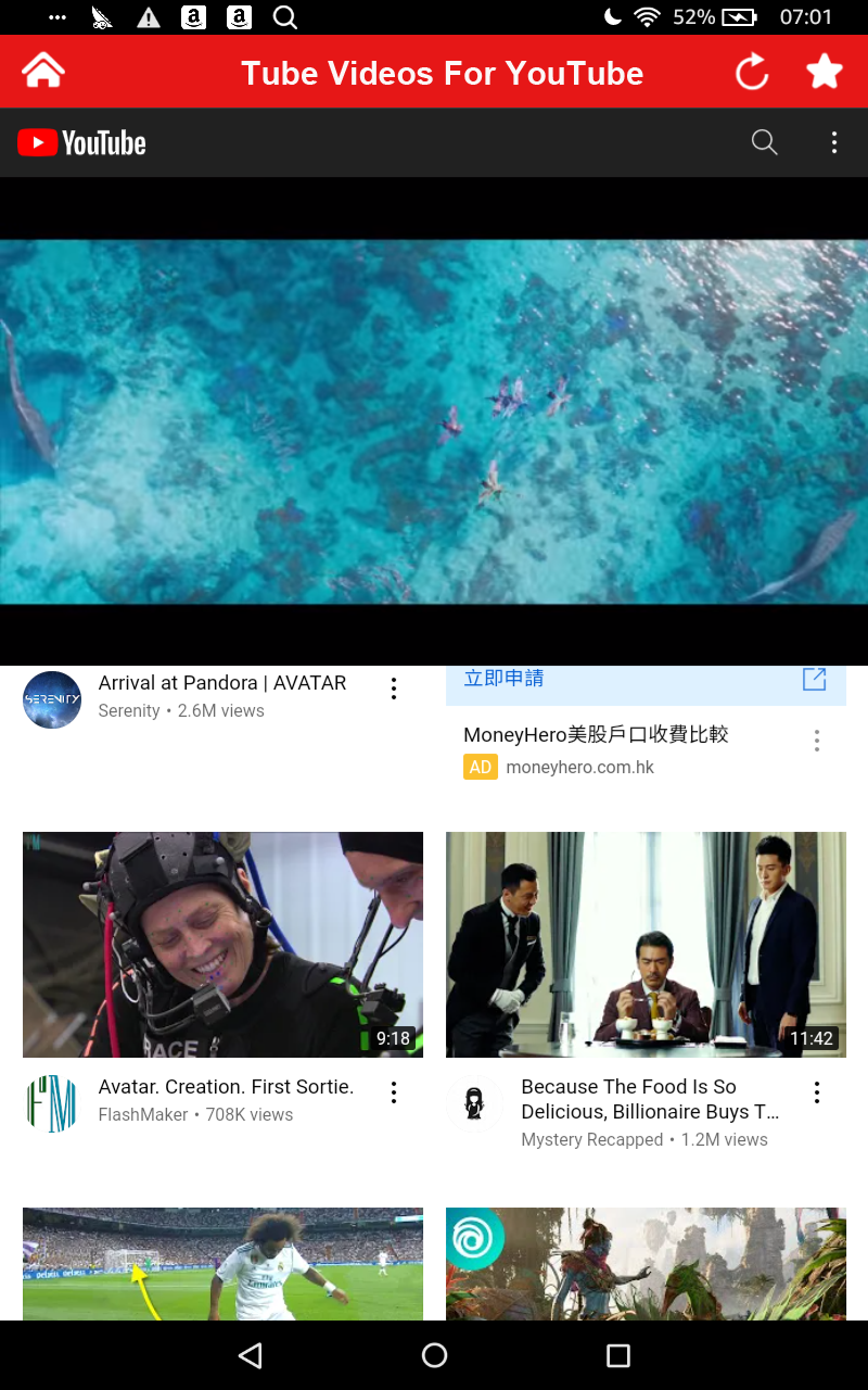 Videos-YouTube: app su Amazon Appstore