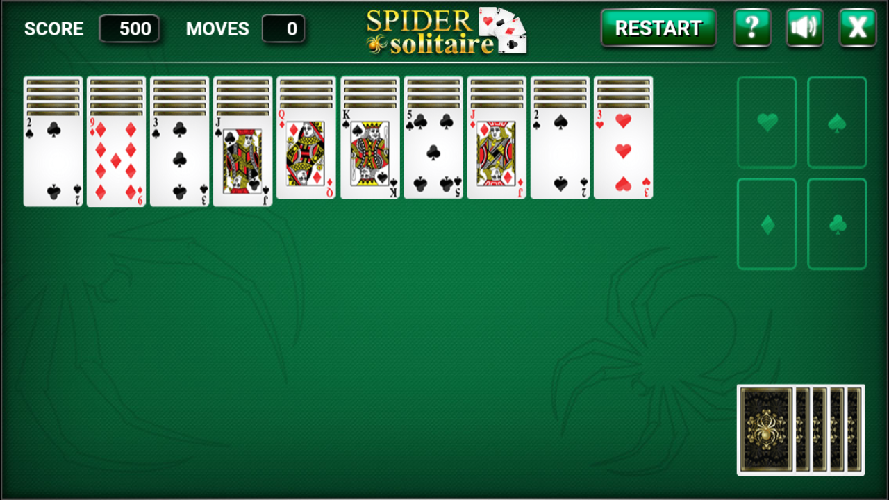 SPIDER SOLITAIRE - App on Amazon Appstore
