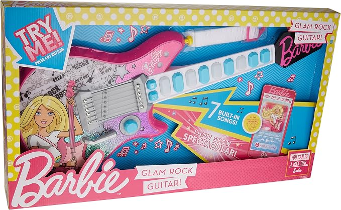 Amazon.com: Barbie My Rock Star Guitar : Toys & Games