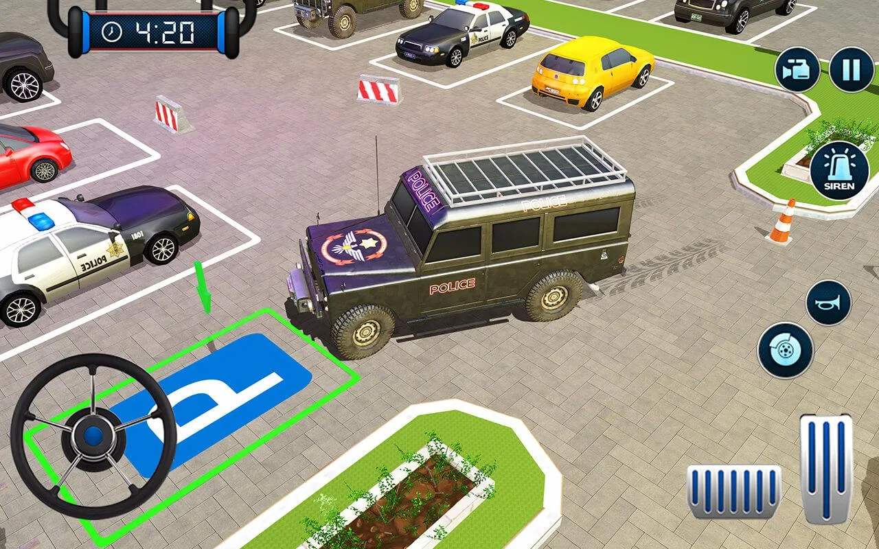 Police Car Parking Game: Police Car Driving Simulator - Patrol Officer ...