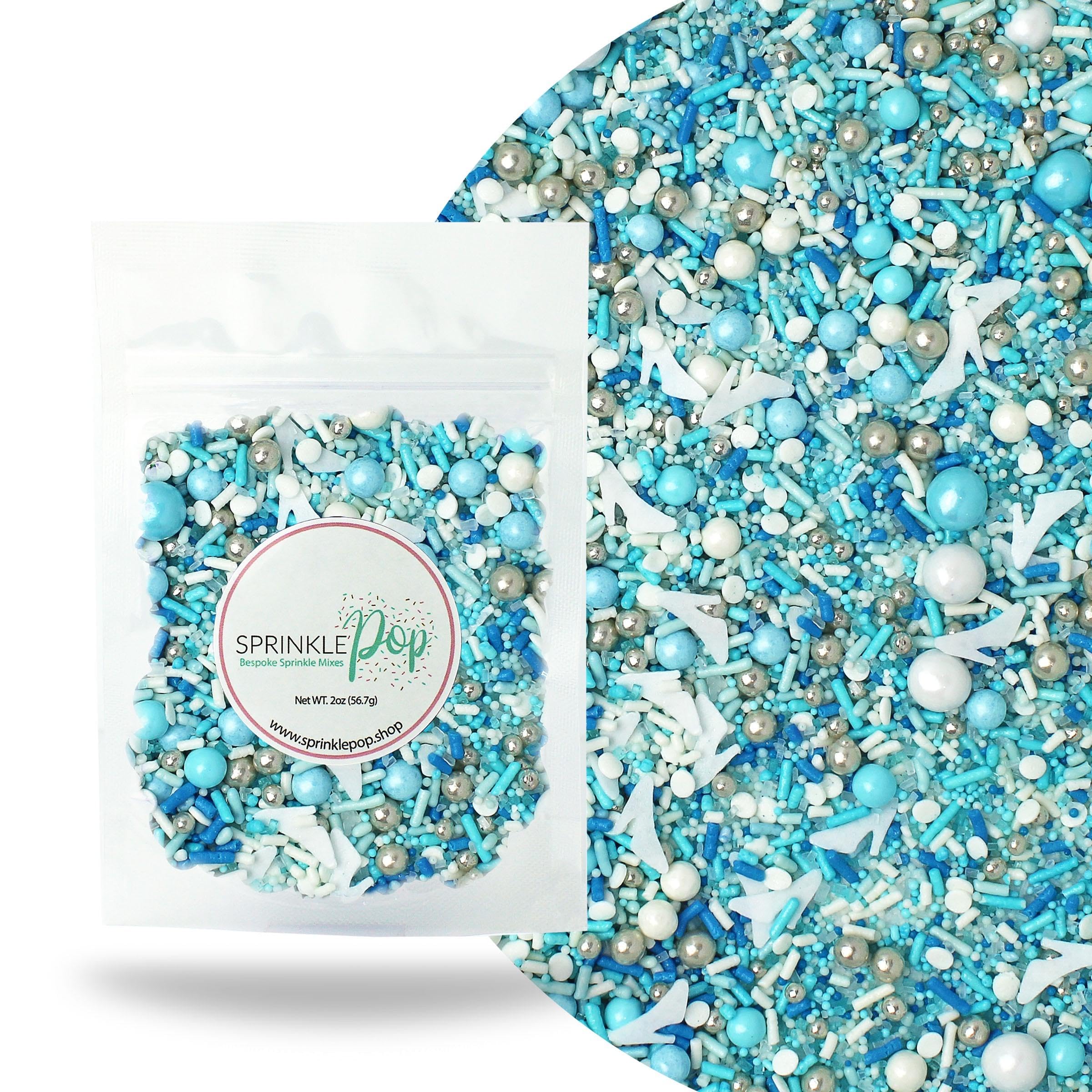 Amazon.com: Glass Slipper Princess Sprinkle Mix| Made In USA By ...