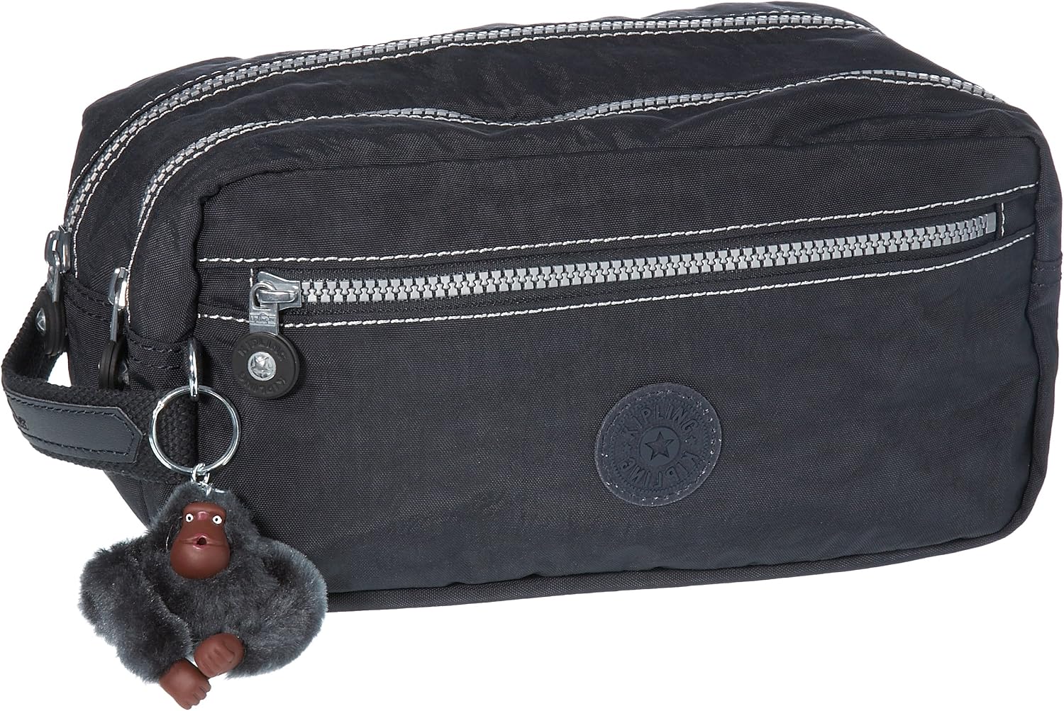 Kipling Agot Escape Grey Large Toiletry Bag : Amazon.co.uk: Fashion