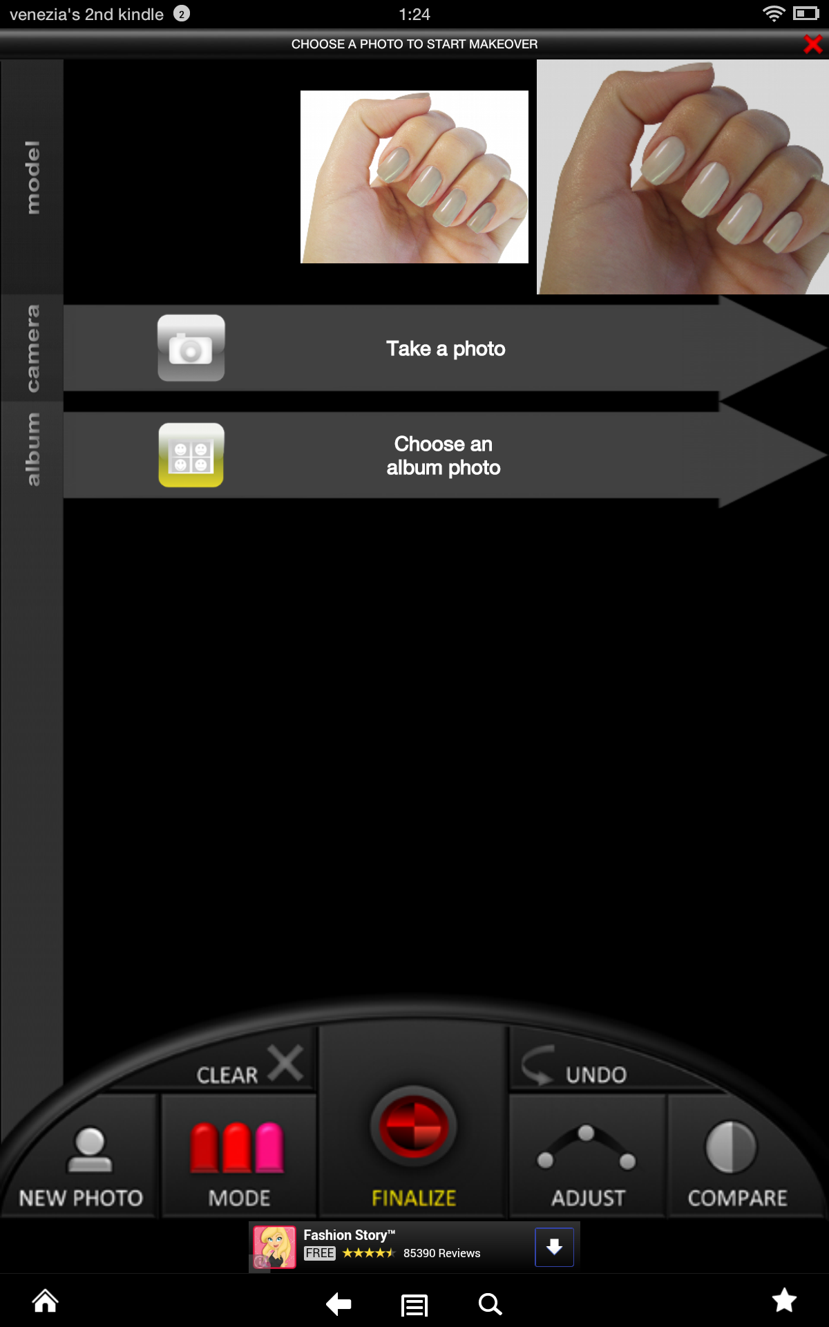 Virtual Nail Salon - App on Amazon Appstore