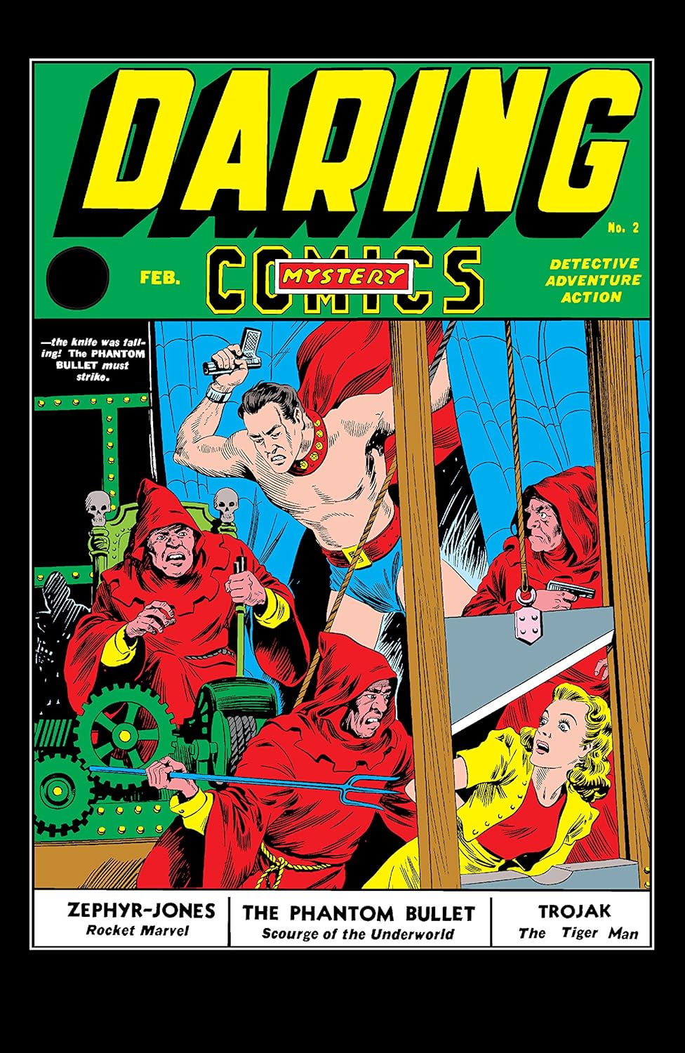 Amazon.com: Daring Mystery Comics (1940-1942) #2 eBook : Cagno, Joe Cal ...