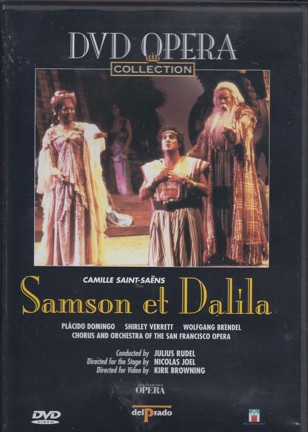 Amazon.com: Samson et Dalila : Placido Domingo, Shirley Verrett ...