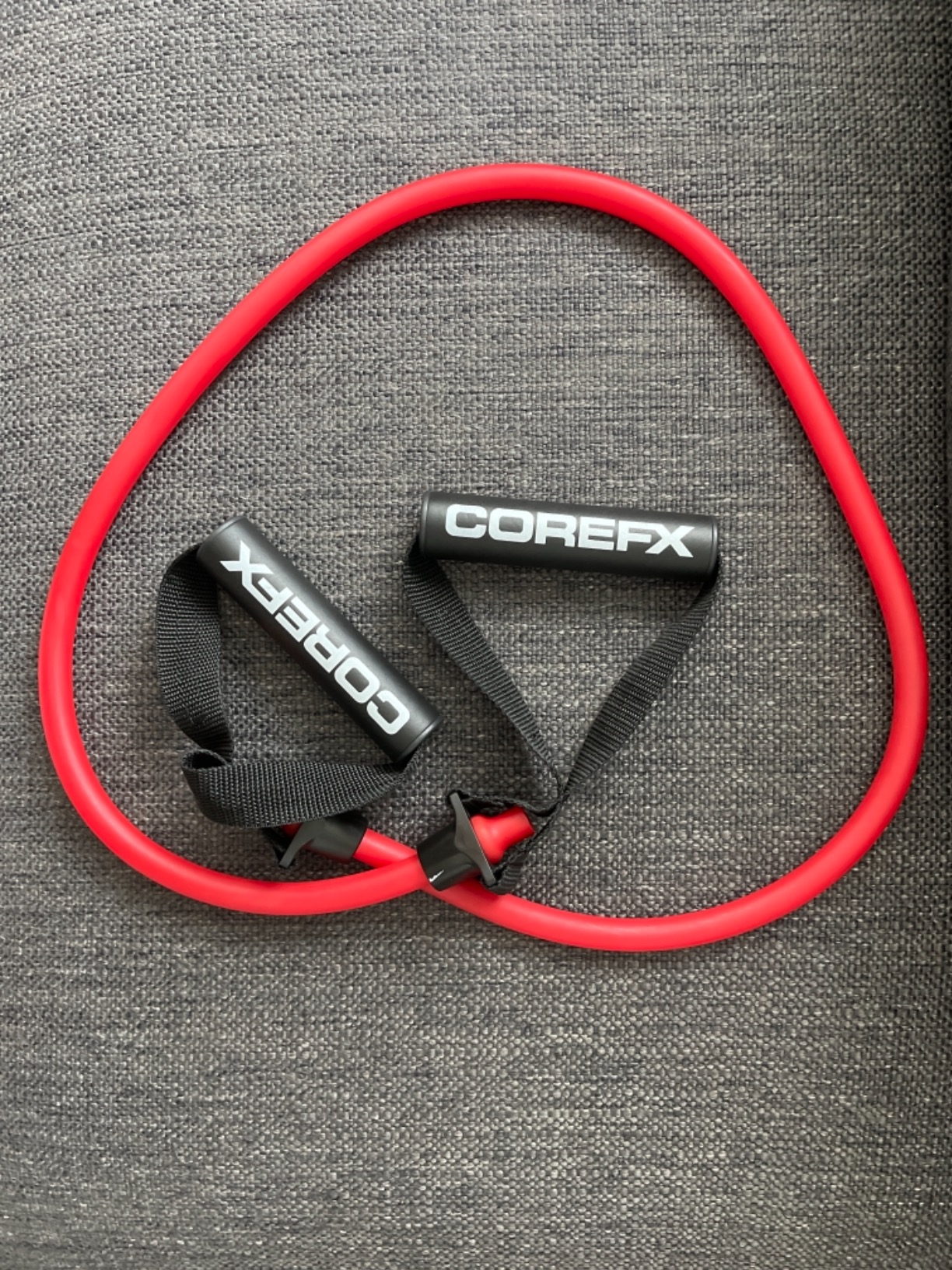 COREFX Power Tube - 10 lbs Exercise Resistance Tube with Handles - 4 Feet, Light Resistance ...