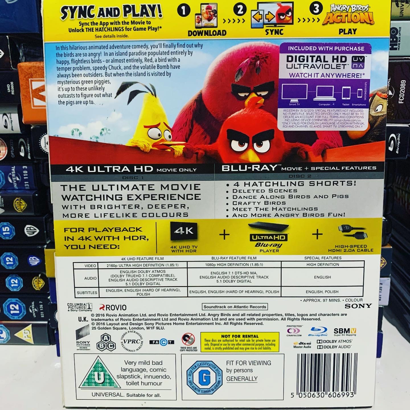 The Angry Birds Movie [DVD] [2016]: Amazon.co.uk: Clay Kaytis, Fergal ...