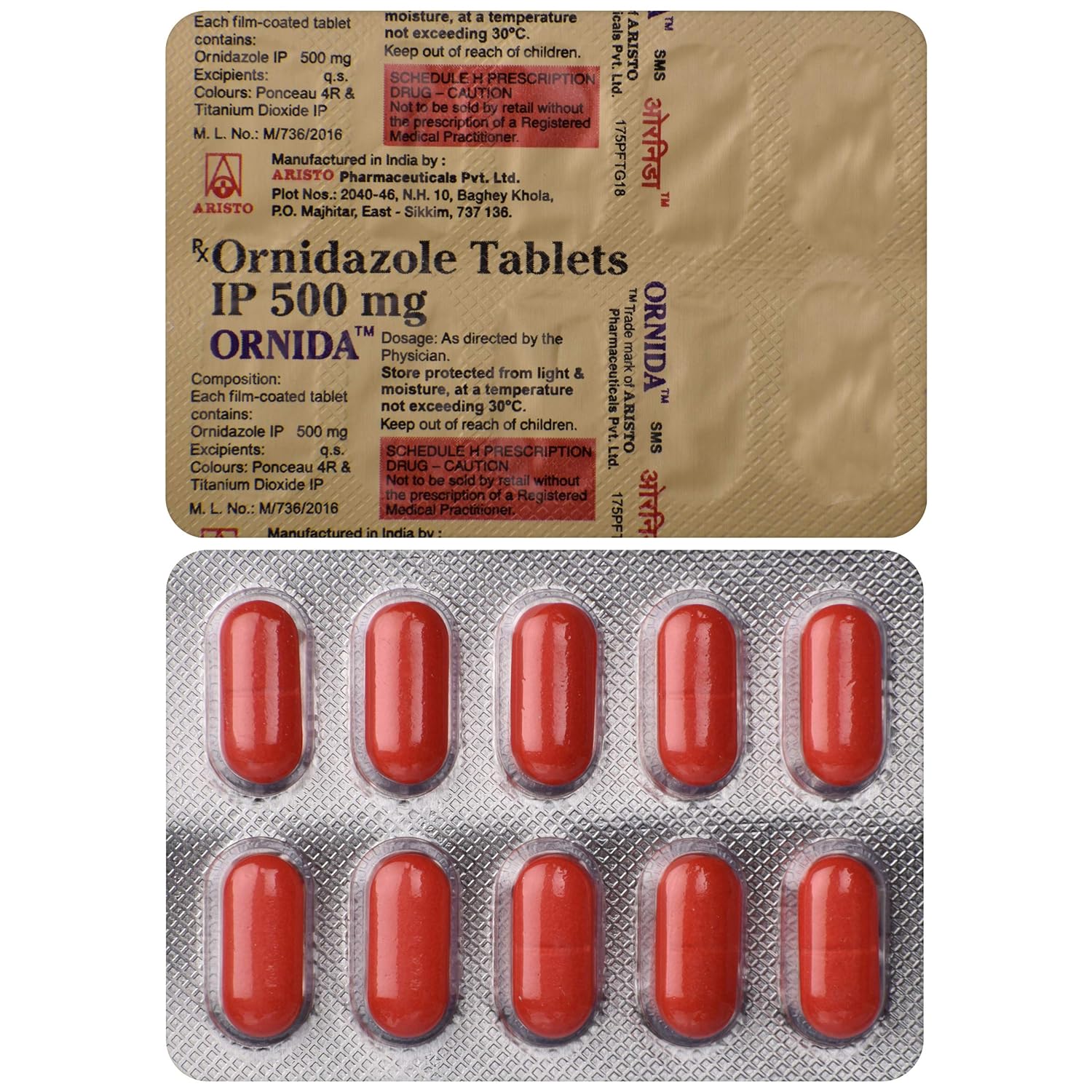 Ornida - Strip of 10 Tablets : Amazon.in: Health & Personal Care