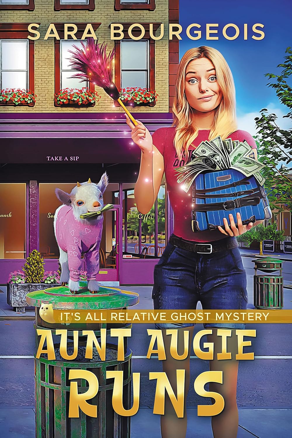 Amazon.com: Aunt Augie Runs (It's All Relative Ghost Mystery Book 3 ...