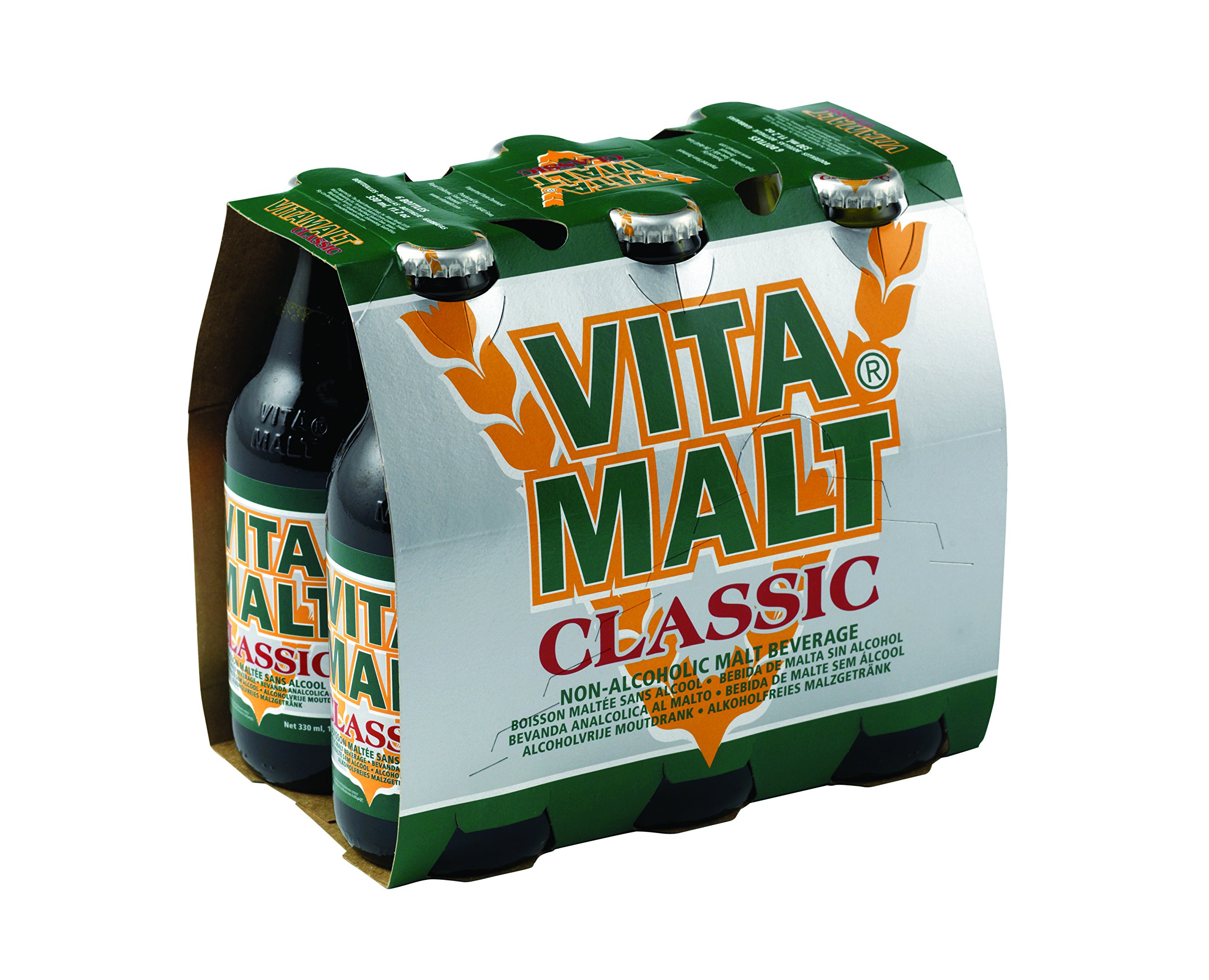 Vitamalt Classic Alcohol Free Malt Beverage Bottles 6 X 330ml : Amazon ...