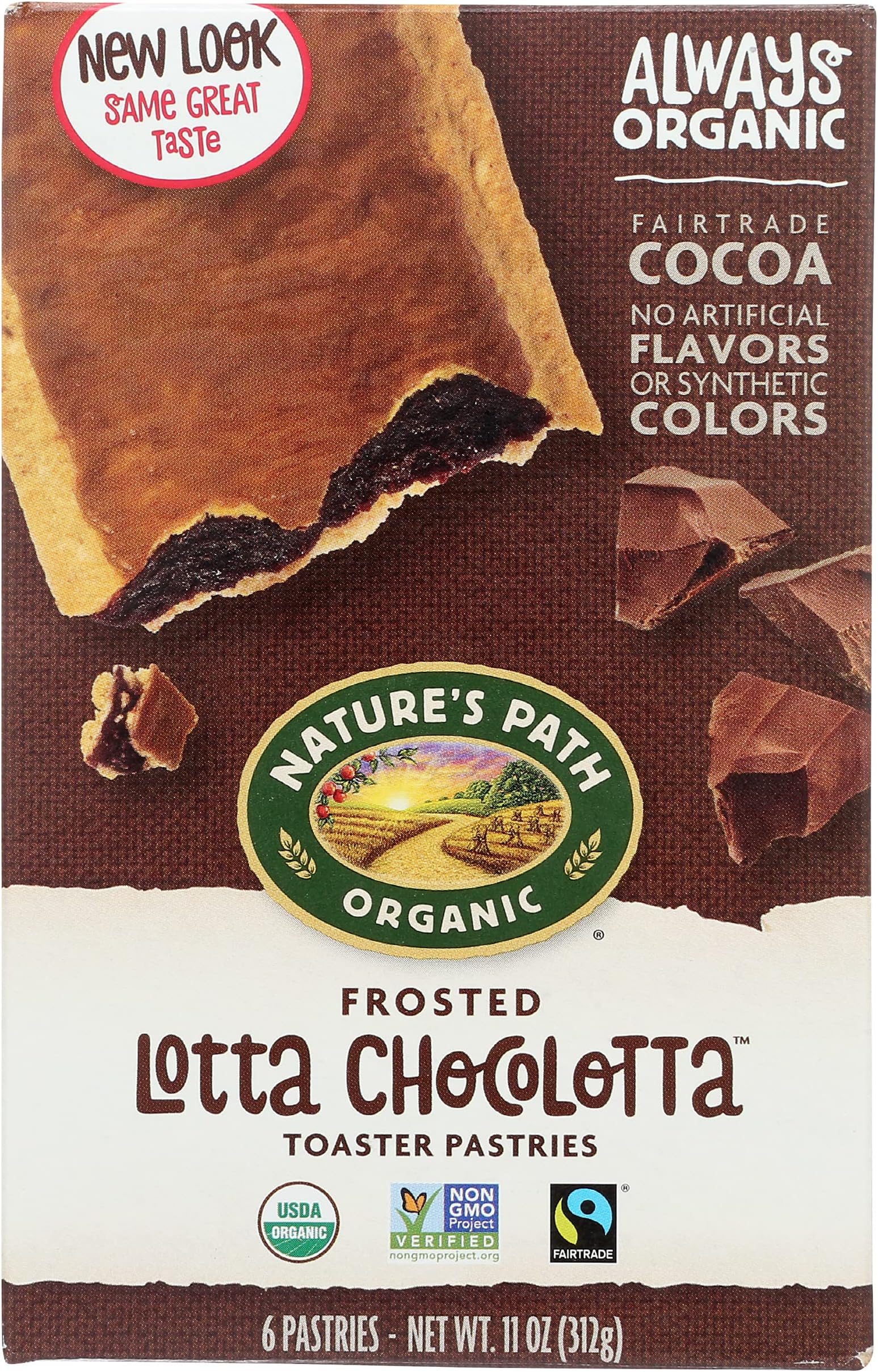 Amazon.com: Nature's Path, Organic Toaster Pastries, Lotta Chocolotta ...