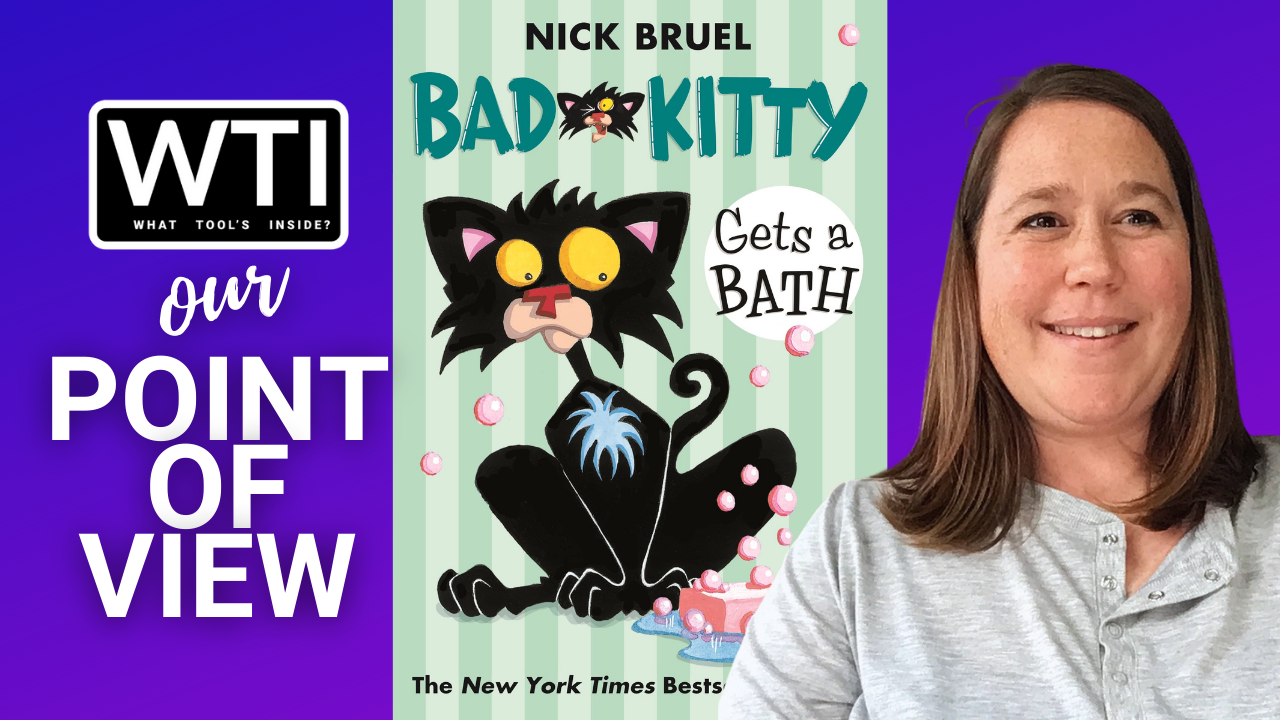 Watch Our Point of View on Bad Kitty Gets a Bath Book on Amazon Live