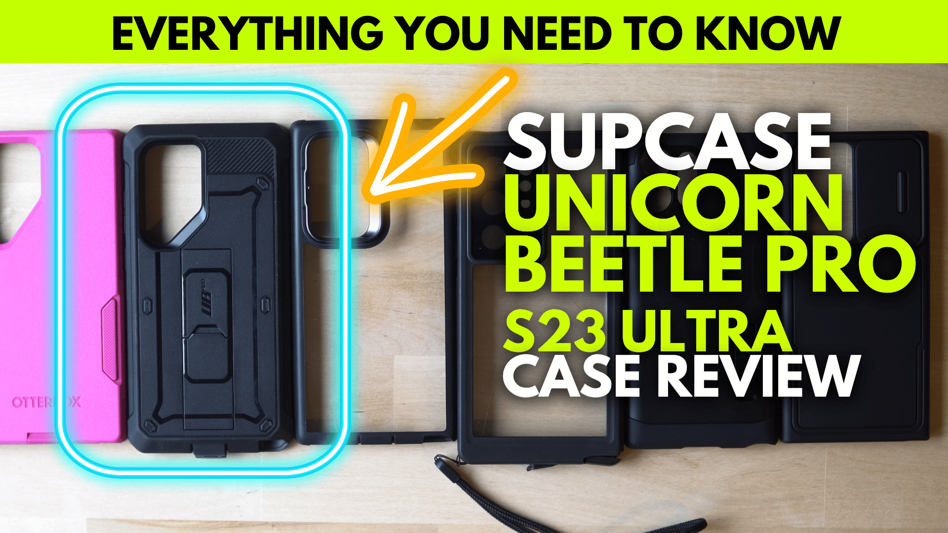 Watch SUPCASE Unicorn Beetle Pro S23 Ultra Case - REVIEW & TESTED on ...