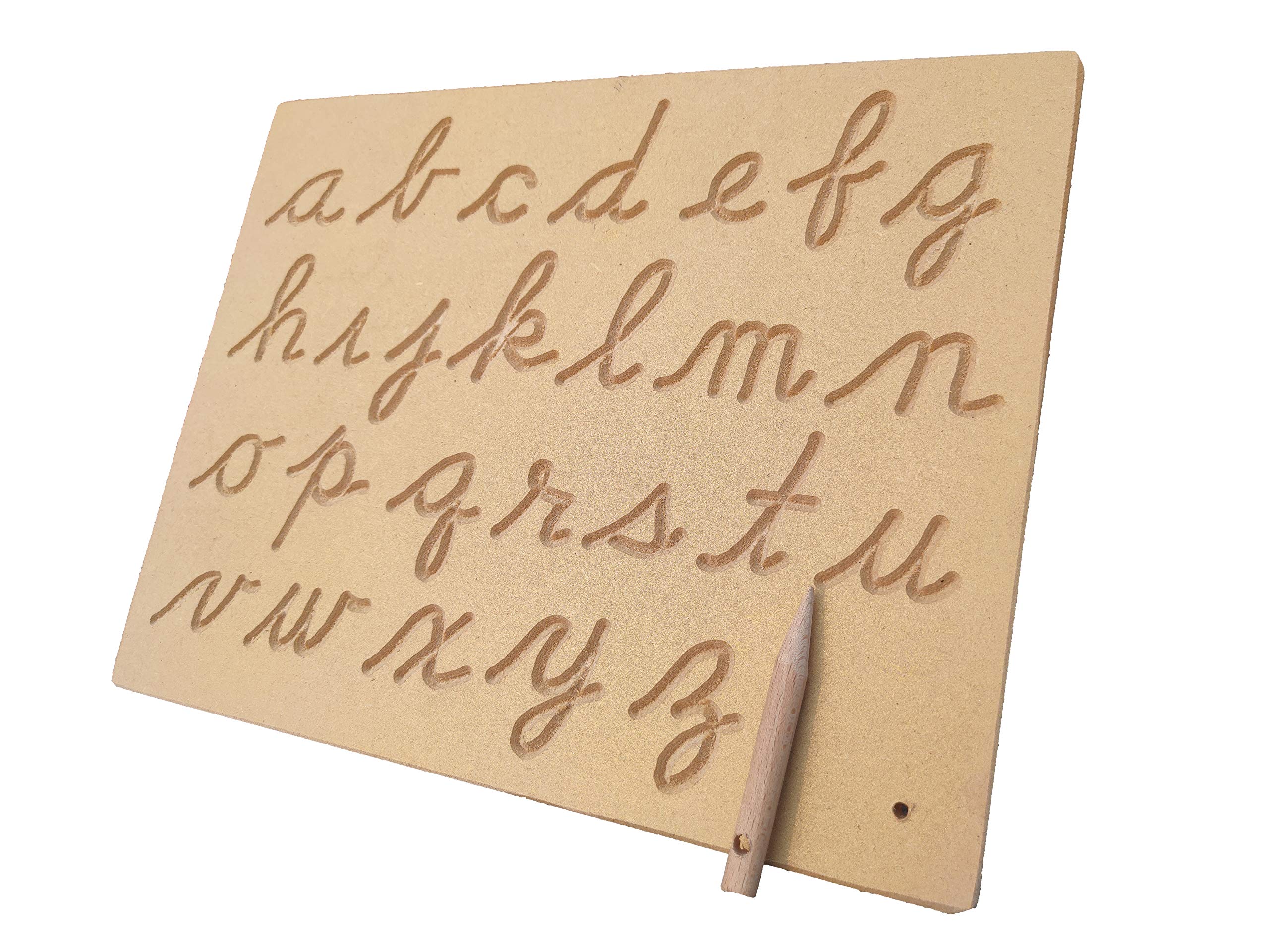 Buy ROYCO Set of 2 ABC Alphabet Cursive Boards Capital Small Combo with ...