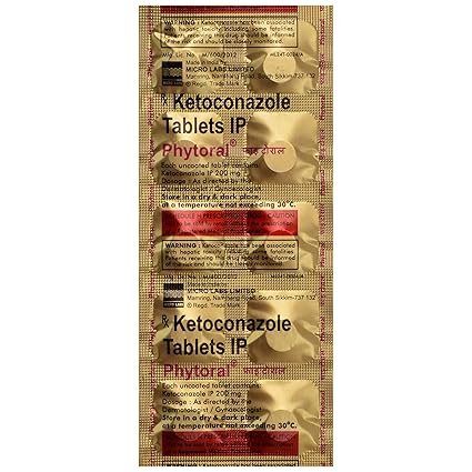 Phytoral - Strip of 10 Tablet with Ketoconazole : Amazon.in: Health ...